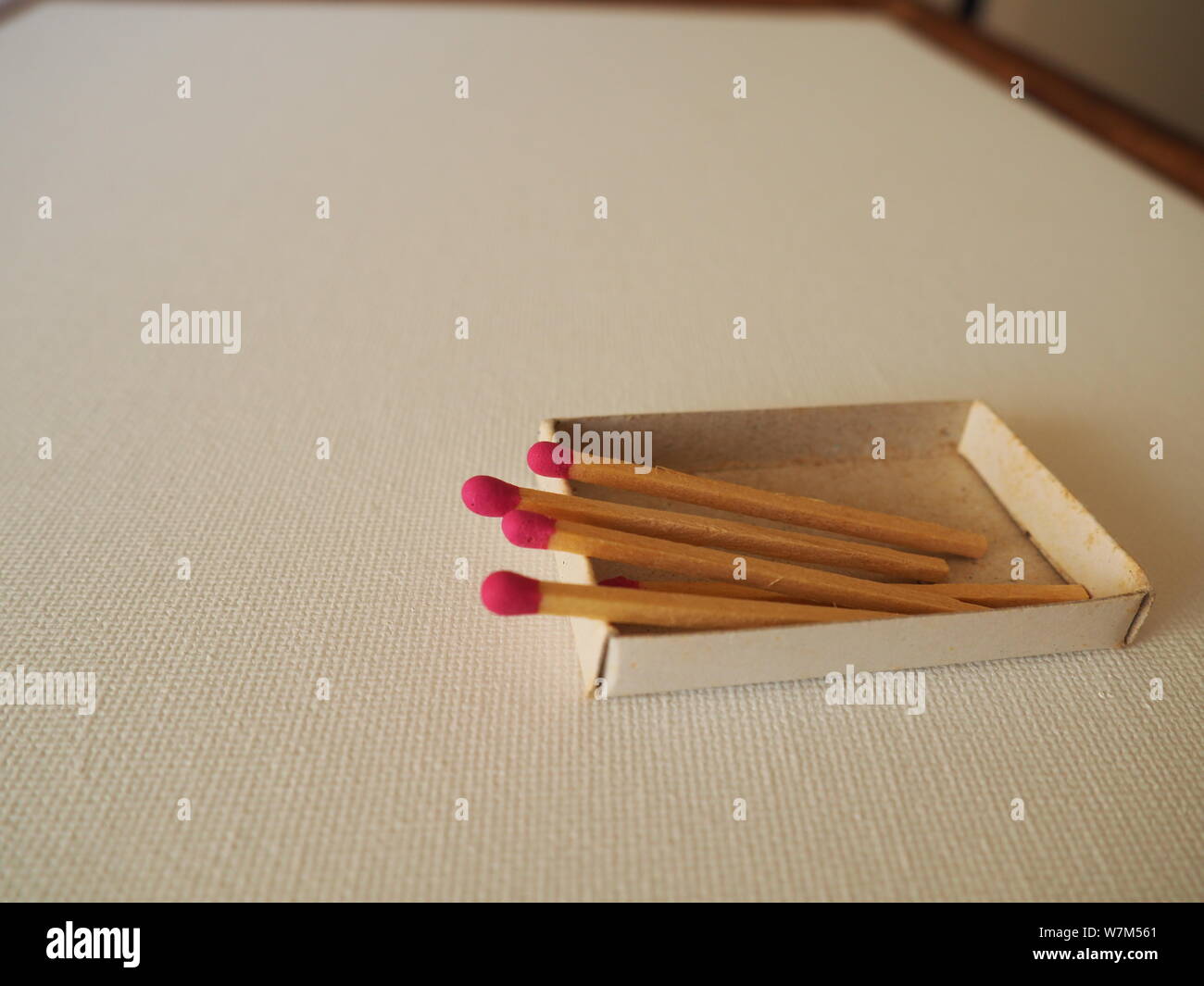 Pink match stick hi-res stock photography and images - Alamy
