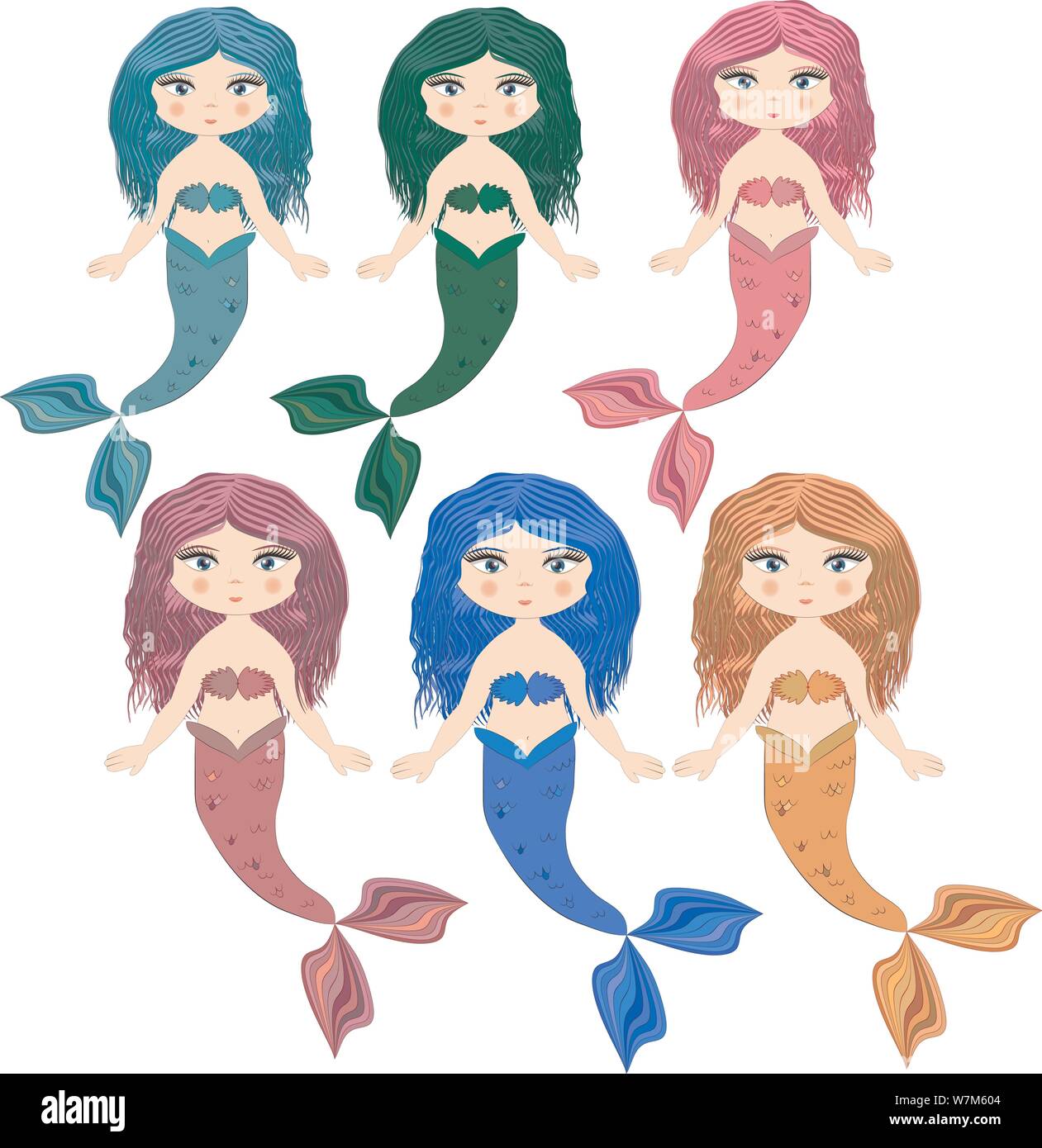 Mermaid eyes Stock Vector Images - Alamy