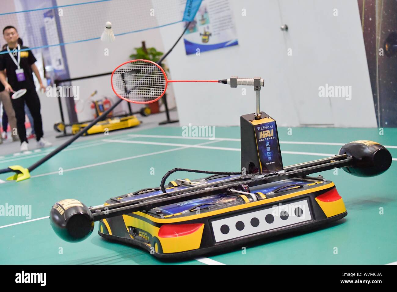 Badminton Robot High Resolution Stock Photography and Images - Alamy