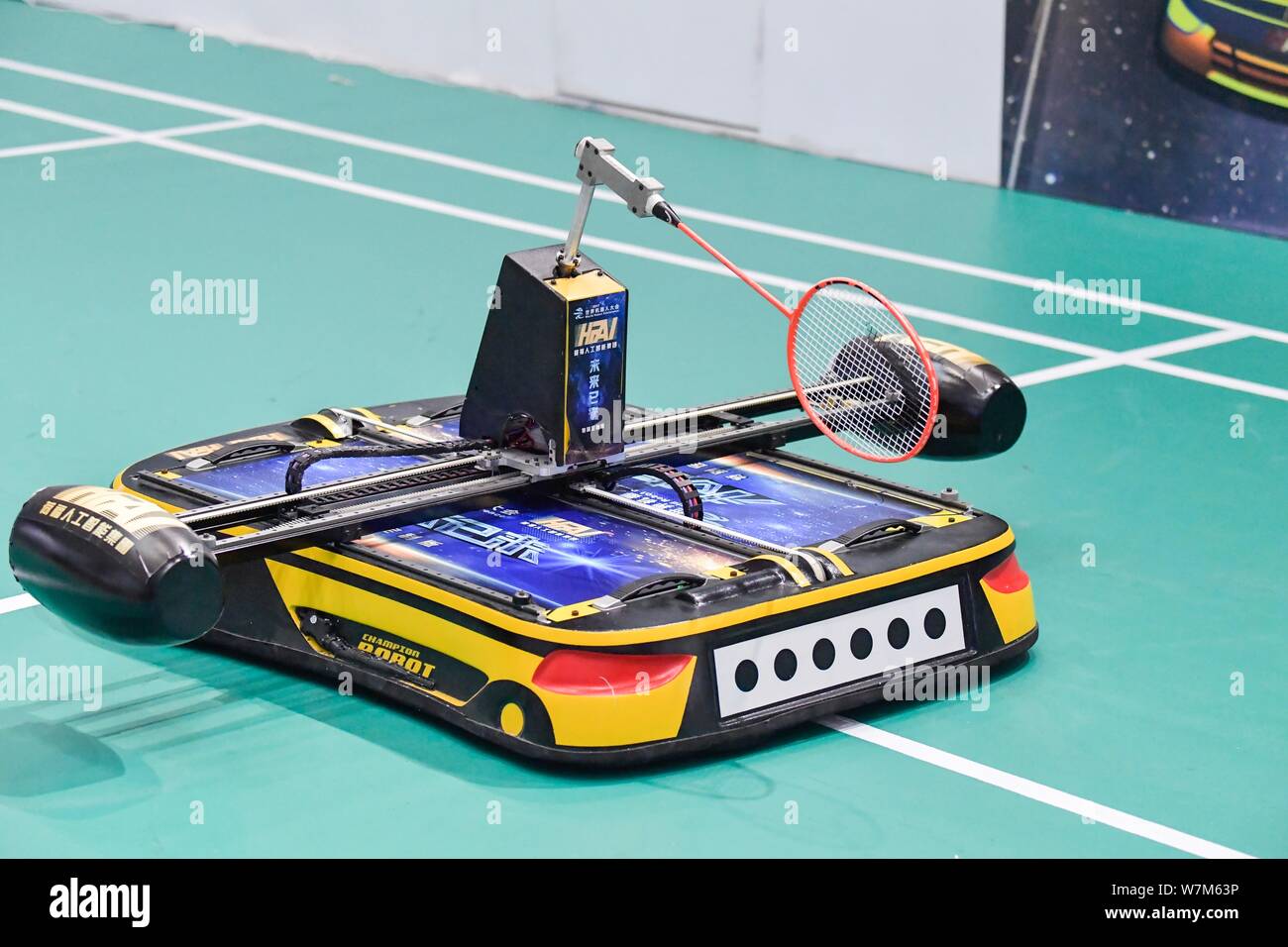 Badminton Robot High Resolution Stock Photography and Images - Alamy