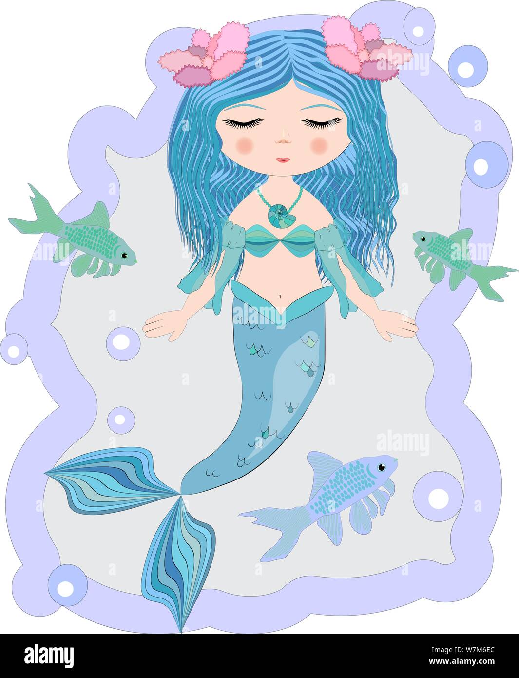 Wet princess Stock Vector Images - Alamy