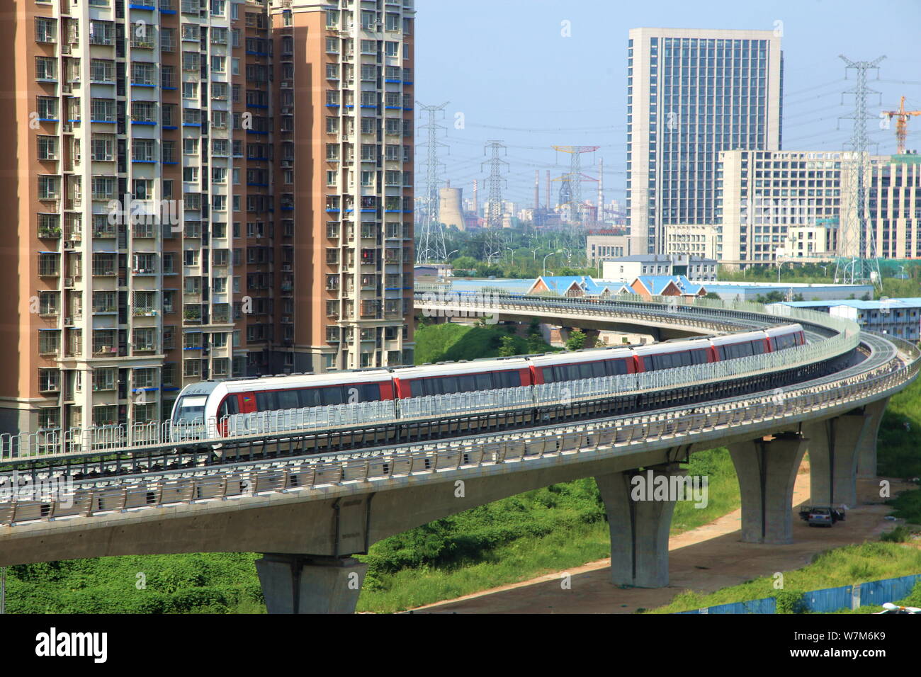 Beijing maglev train hi-res stock photography and images - Alamy