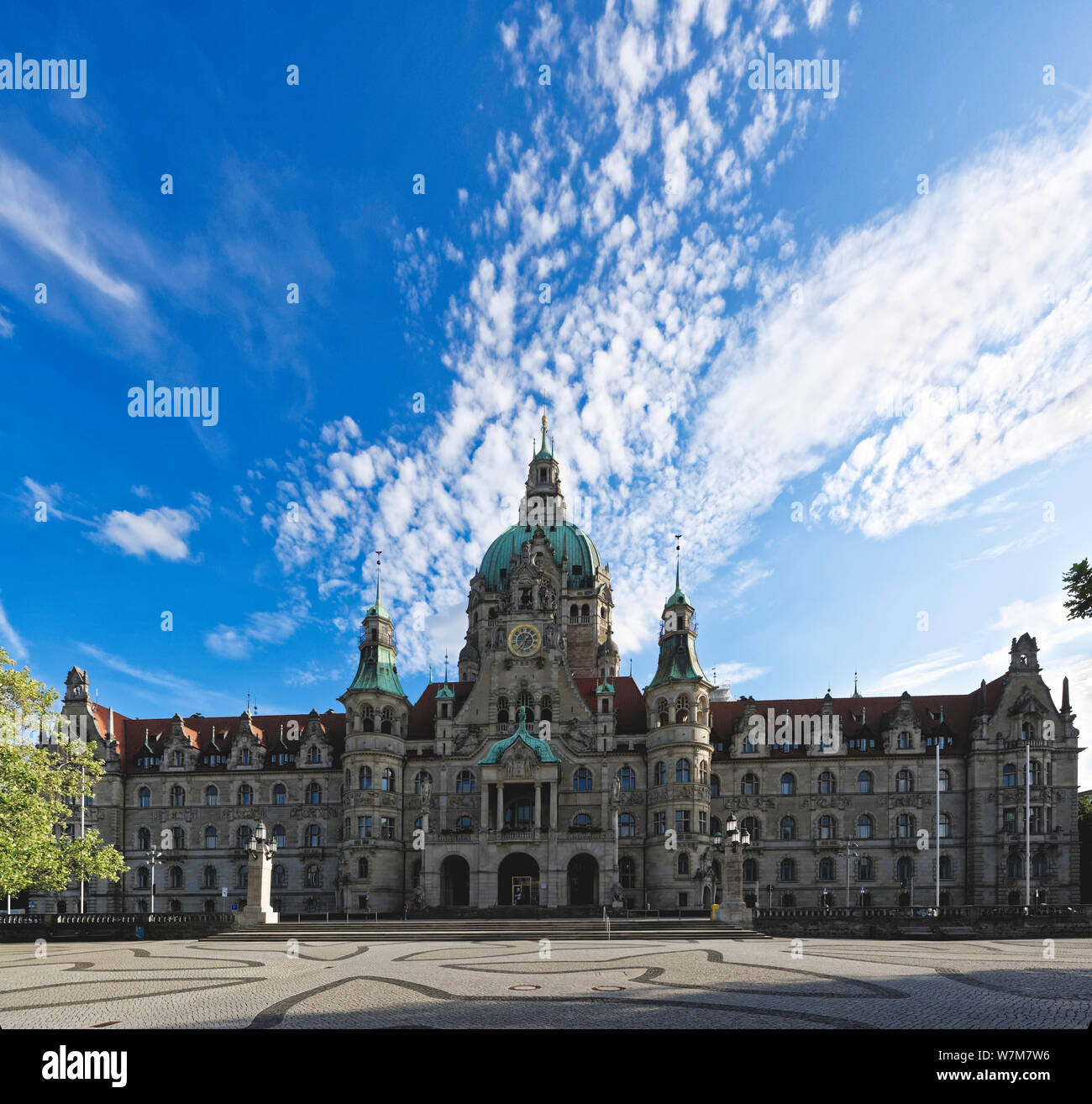 Neues Rathaus Hannover Stock Photo - Alamy