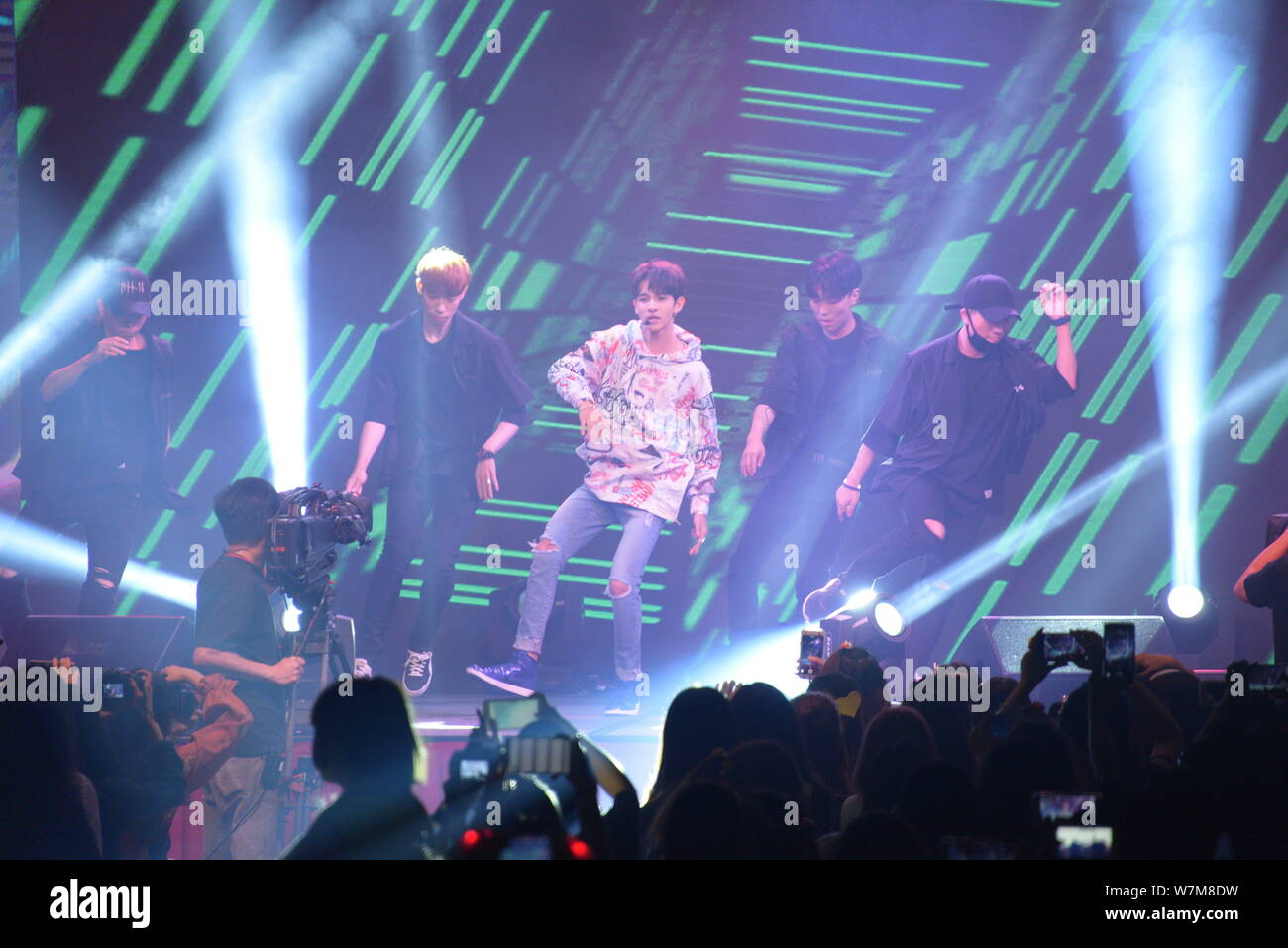 South Korea-based American singer Kim Samuel performs during "Samuel ...