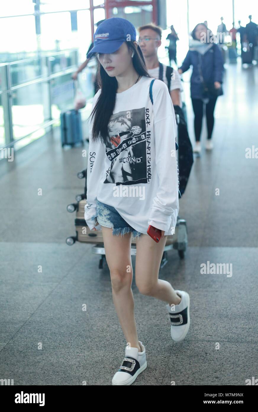 Chinese actress Li Xiaolu, also known as Jacqueline Li, is pictured at ...