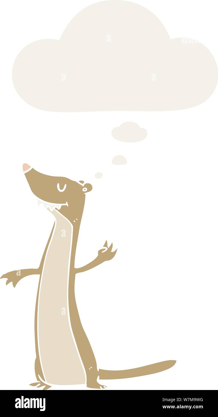 Funny weasel cartoon Cut Out Stock Images & Pictures - Alamy