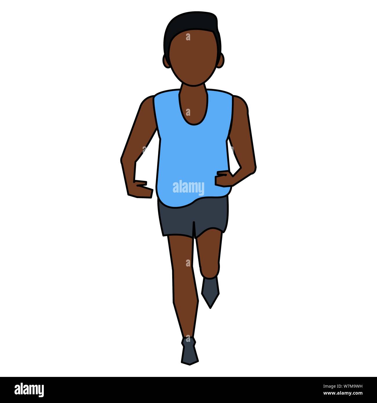 fitness sport lifestyle workout cartoon Stock Vector Image & Art - Alamy