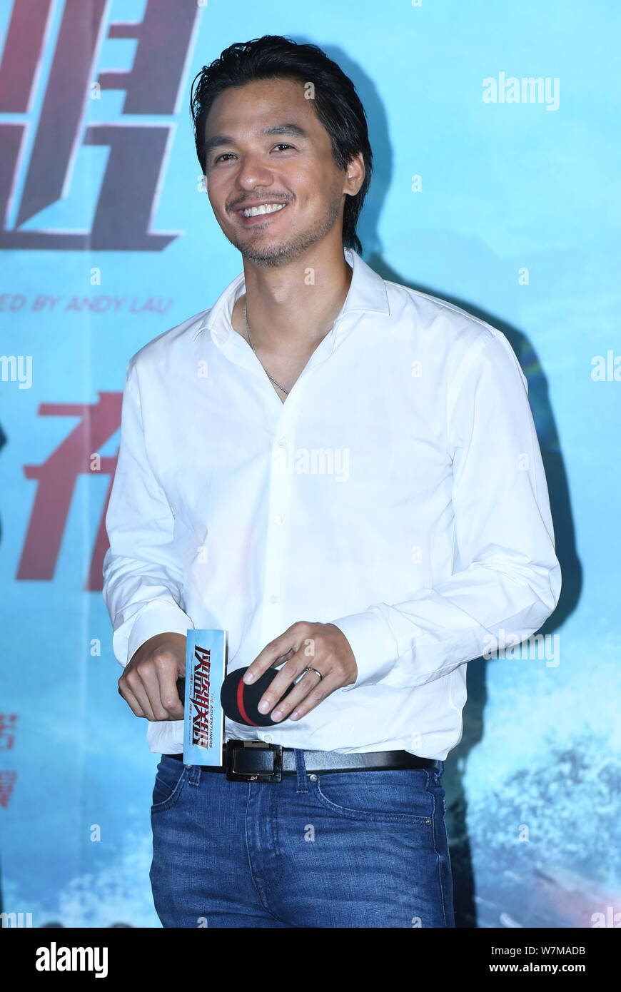 Hong Kong actor and director Stephen Fung attends a press conference ...