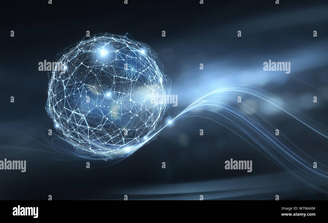Globe networking future hi-res stock photography and images - Alamy