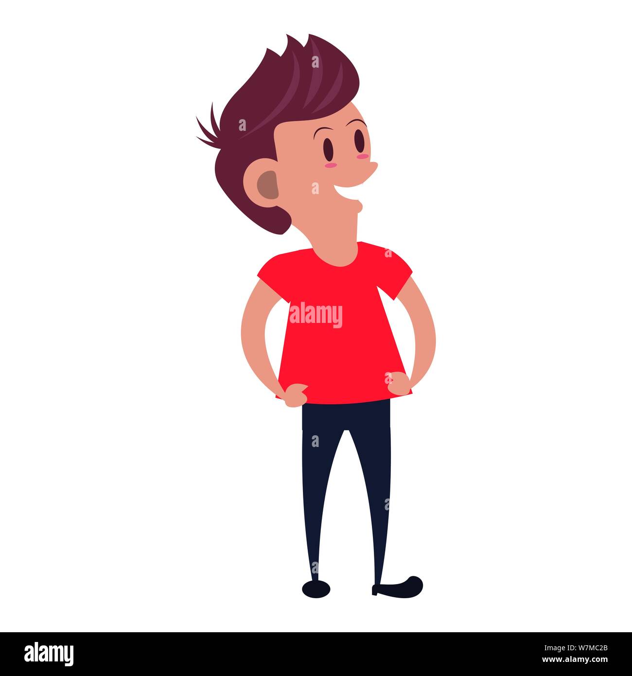 boy young child infancy cartoon Stock Vector Image & Art - Alamy