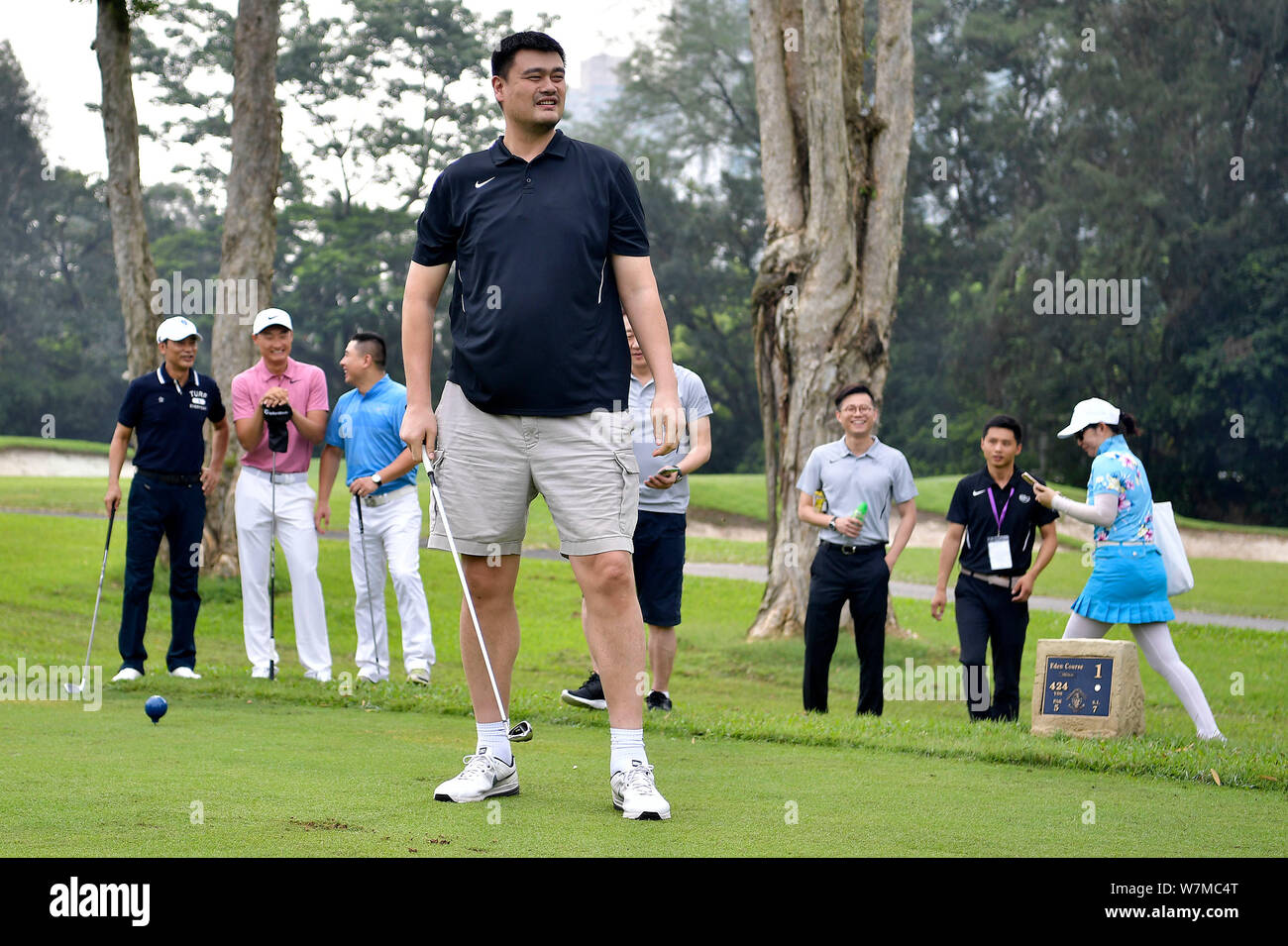 Retired Chinese basketball star Yao Ming, chairman of the Chinese ... Retired Chinese basketball star Yao Ming, chairman of the Chinese ...