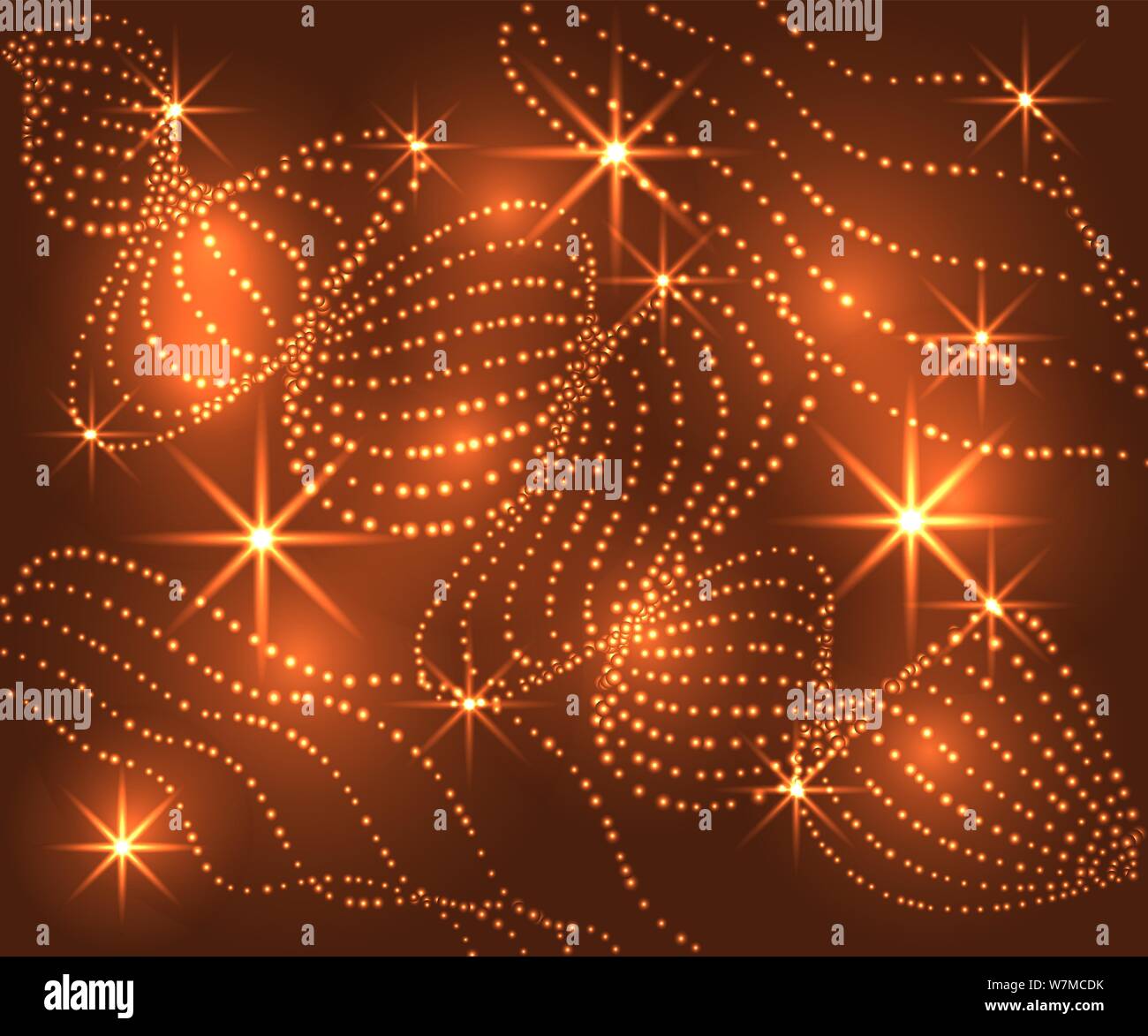Background with glowing dots. Neon light Stock Vector Image & Art - Alamy