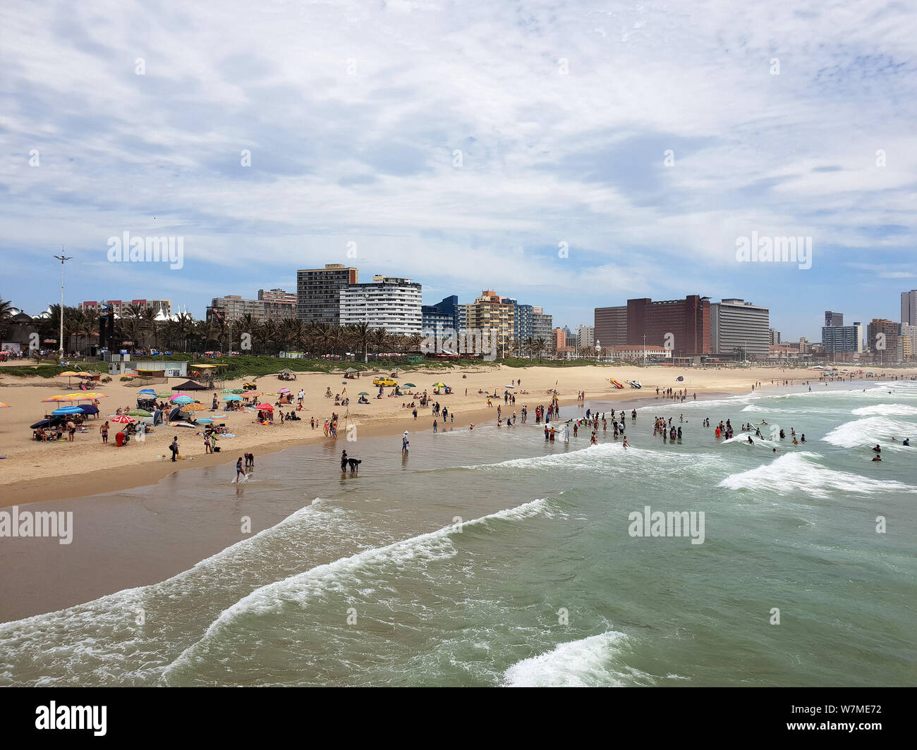 Durban beachfront, Kwazulu Natal, South Africa Stock Photo - Alamy