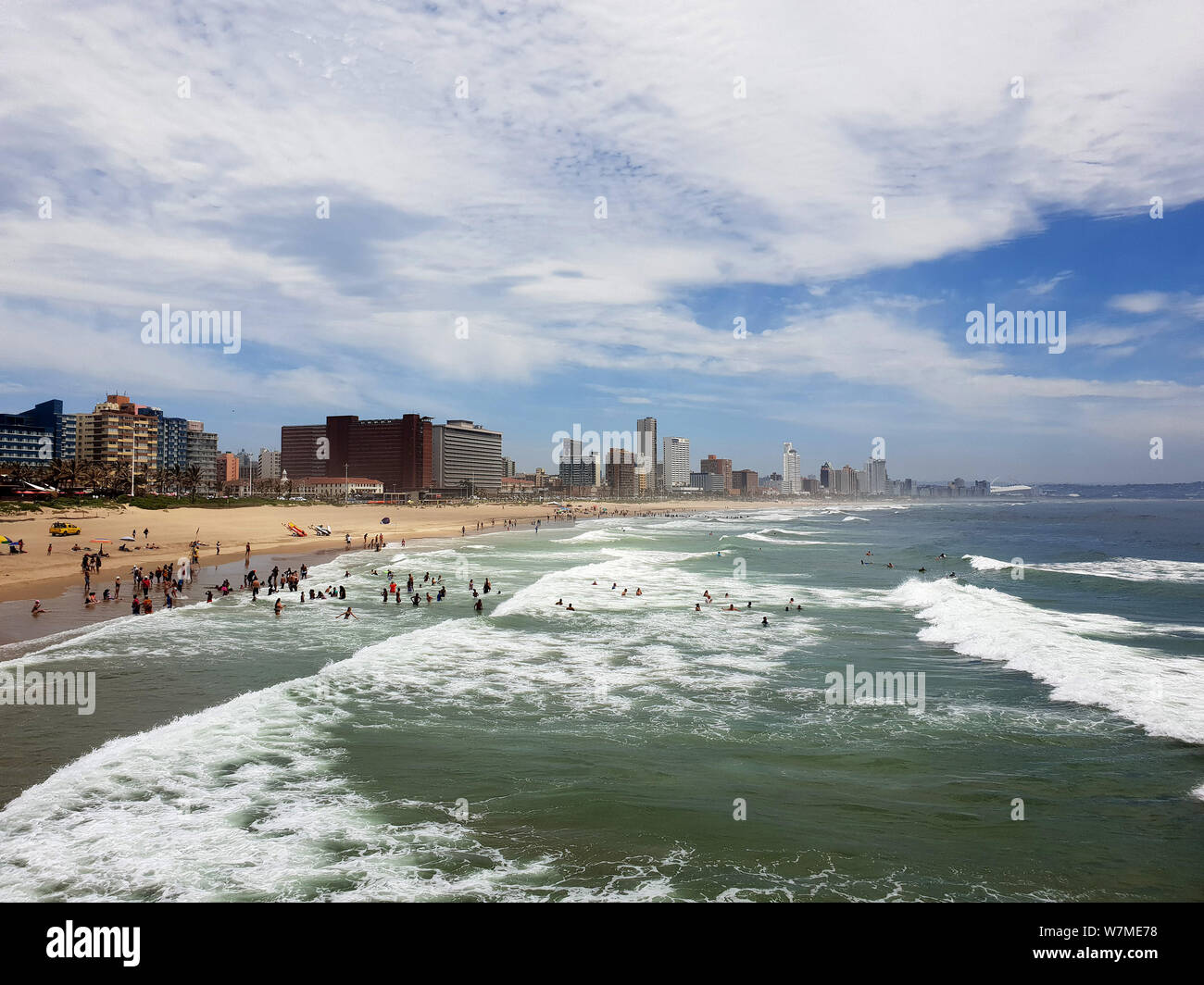 Durban beachfront, Kwazulu Natal, South Africa Stock Photo - Alamy