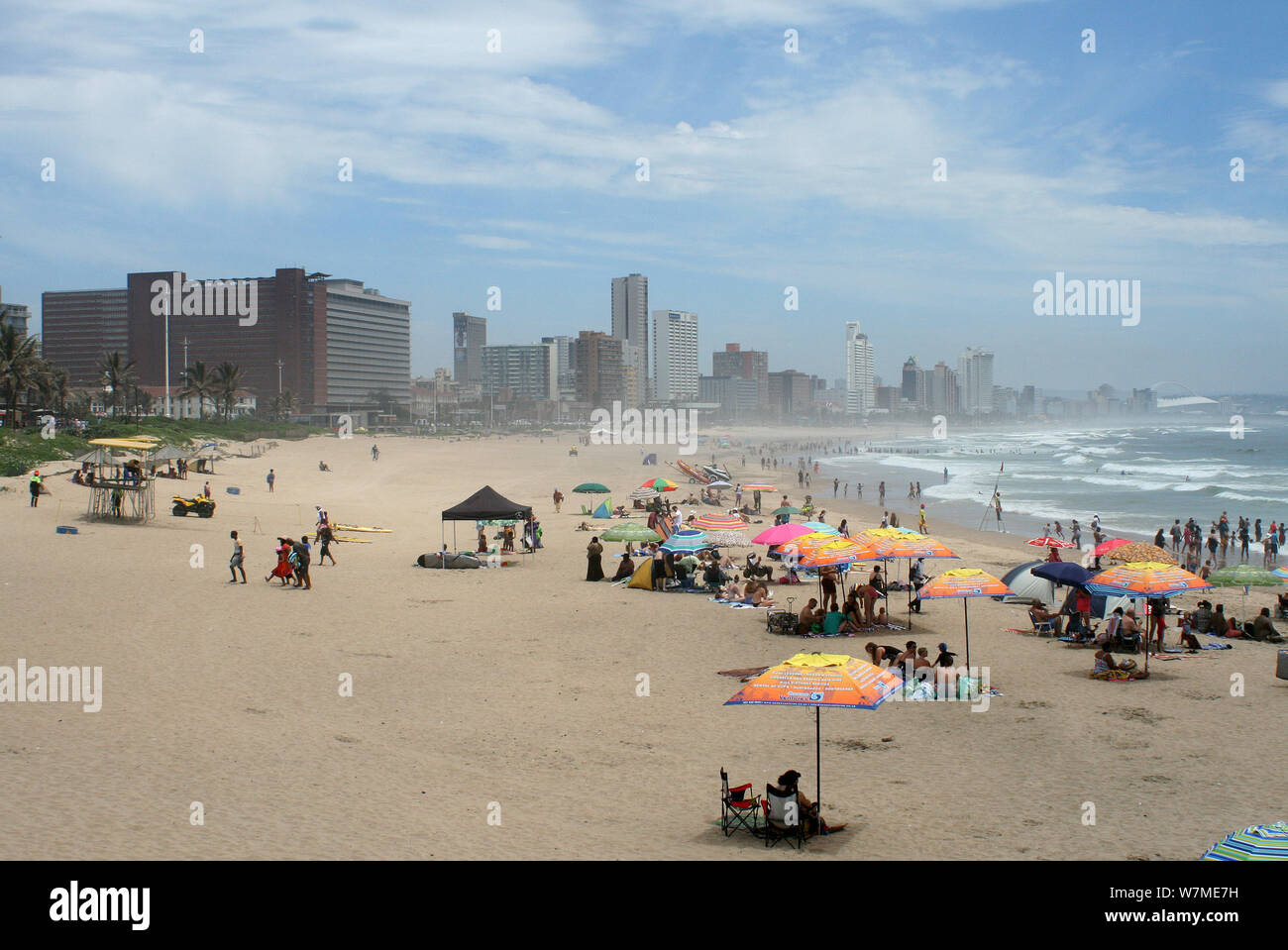 Durban beachfront, Kwazulu Natal, South Africa Stock Photo - Alamy