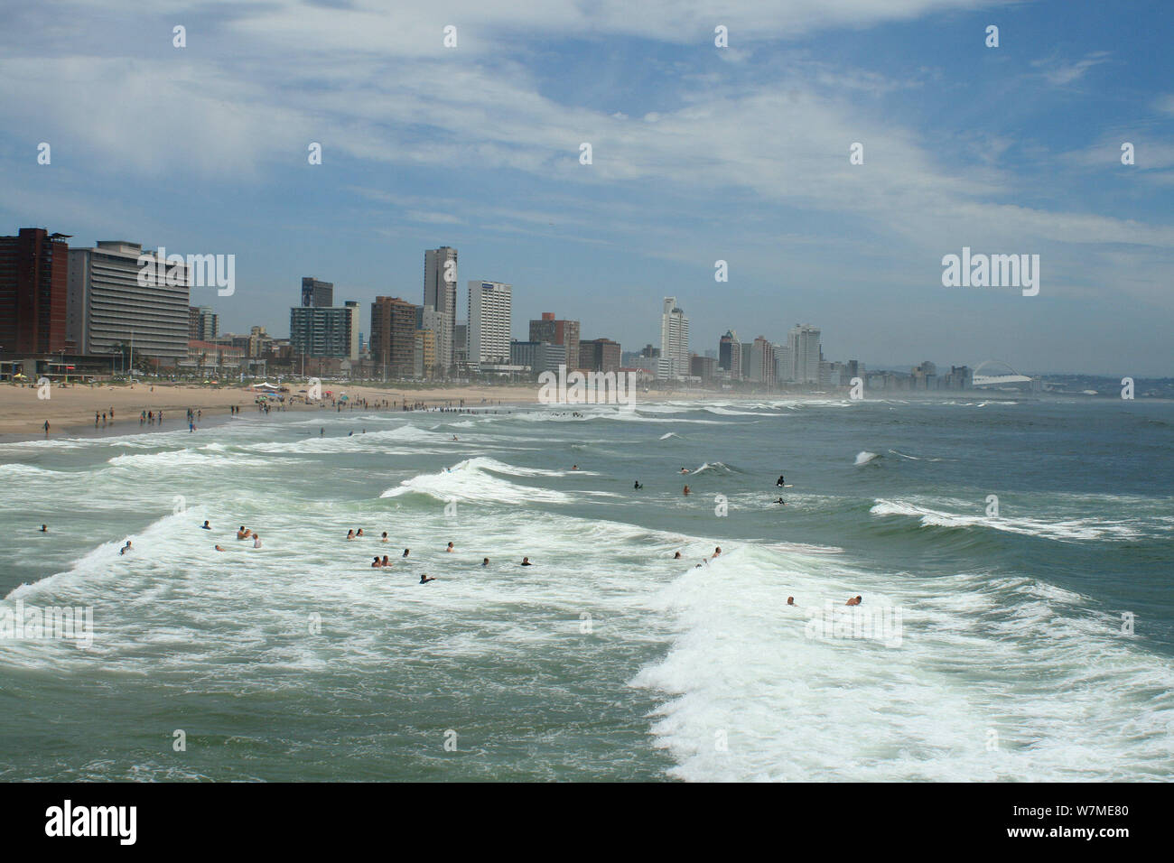 Durban beachfront swimming hi-res stock photography and images - Alamy