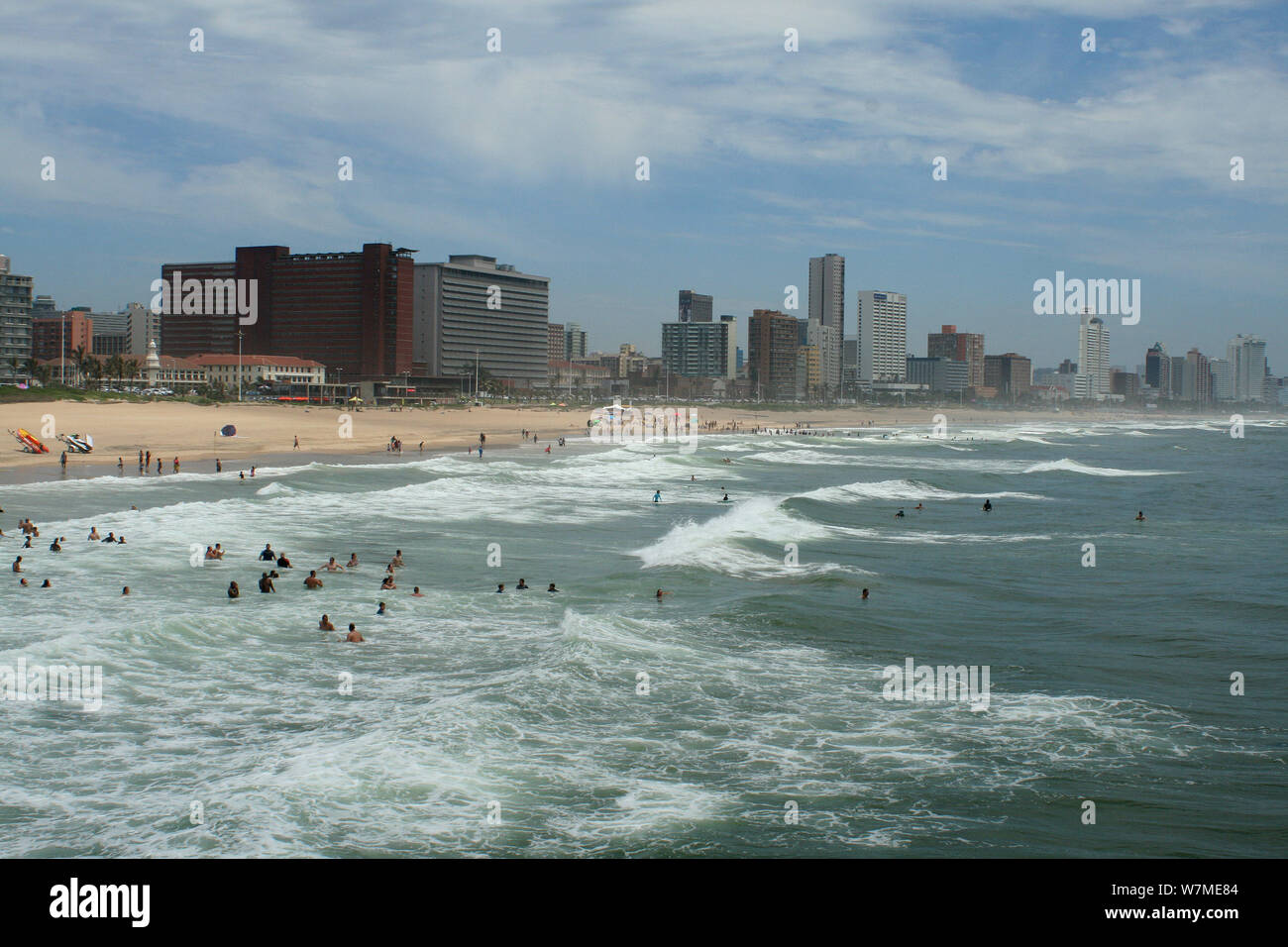 Durban beachfront swimming hi-res stock photography and images - Alamy
