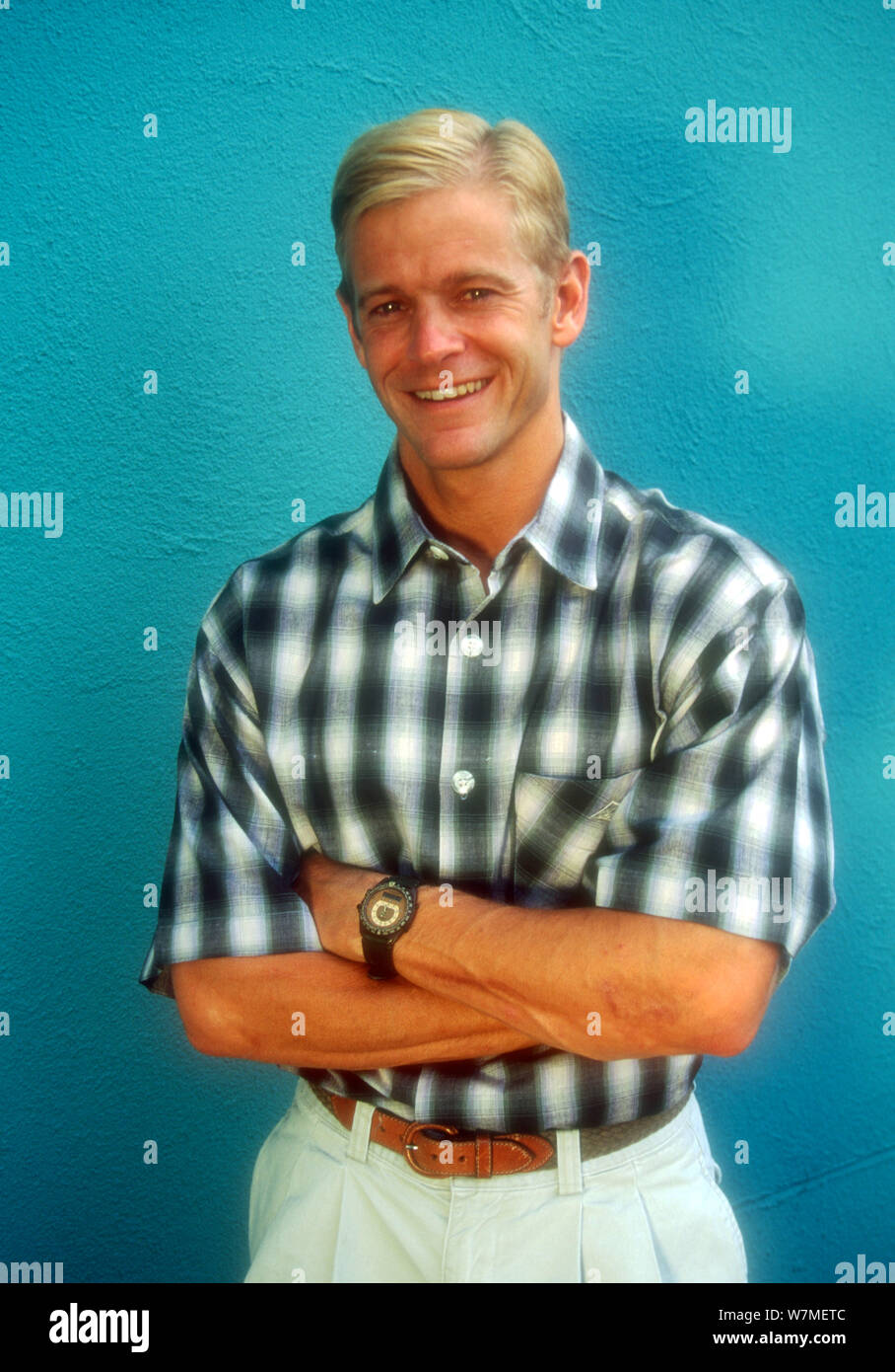 Las Vegas, Nevada, USA 22nd October 1994 (Exclusive) Olympian Peter ...