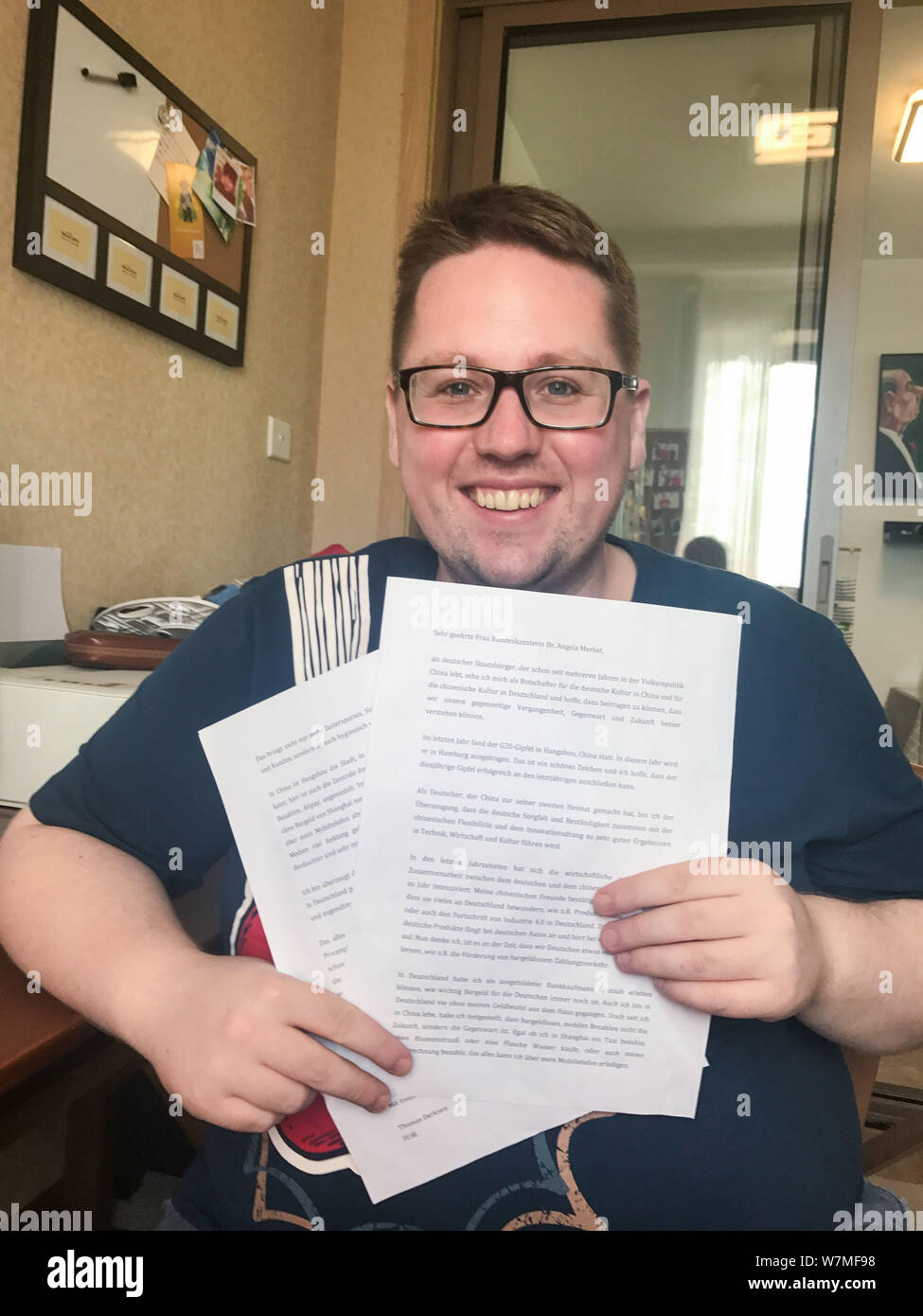 28-year-old German-born Thomas Derksen, an online celebrity with ...