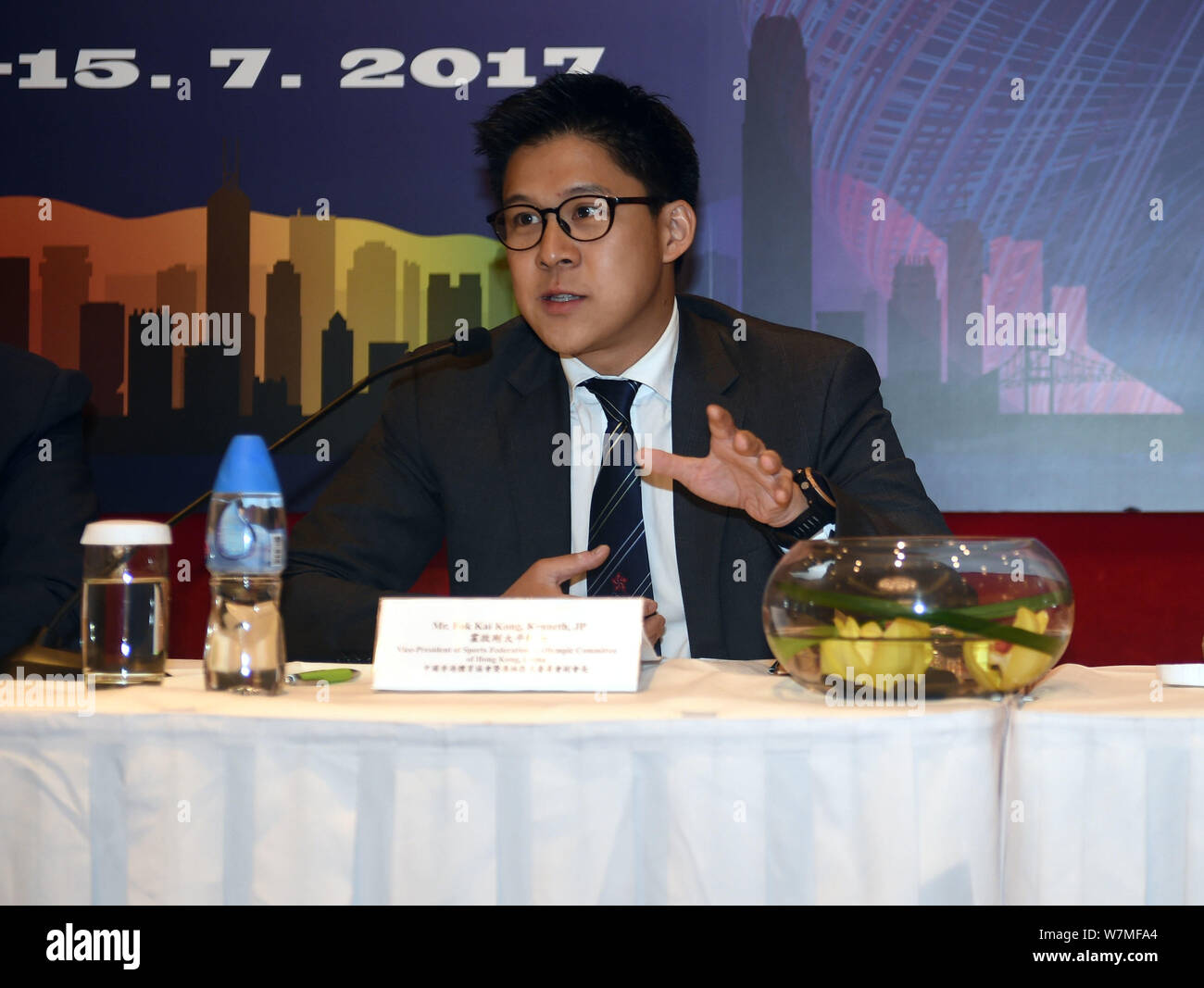 Kenneth Fok Kai-kong, eldest son of Hong Kong tycoon Timothy Fok Tsun ...