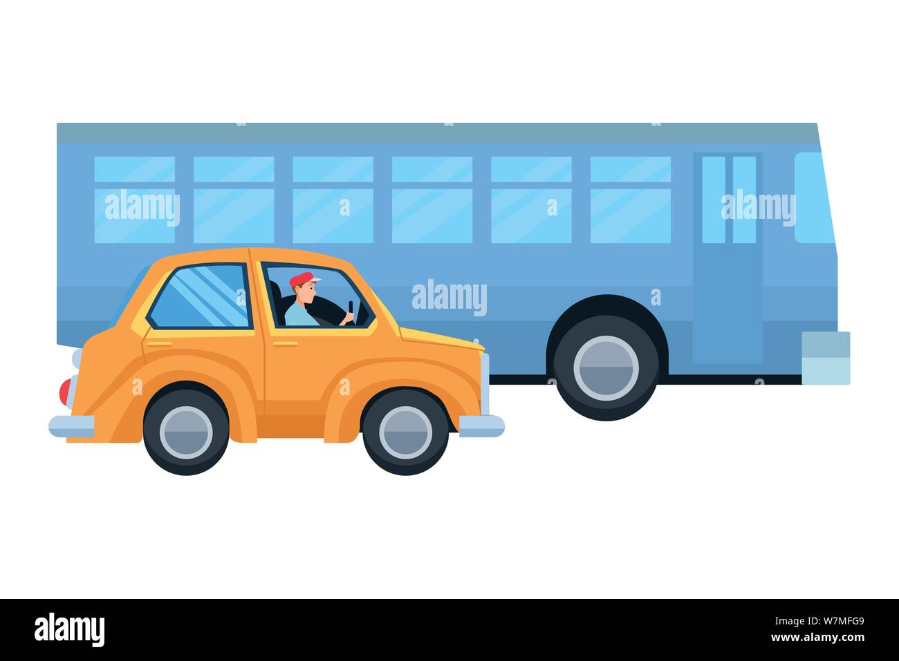 Transport and vehicles riding cartoon Stock Vector Image & Art - Alamy