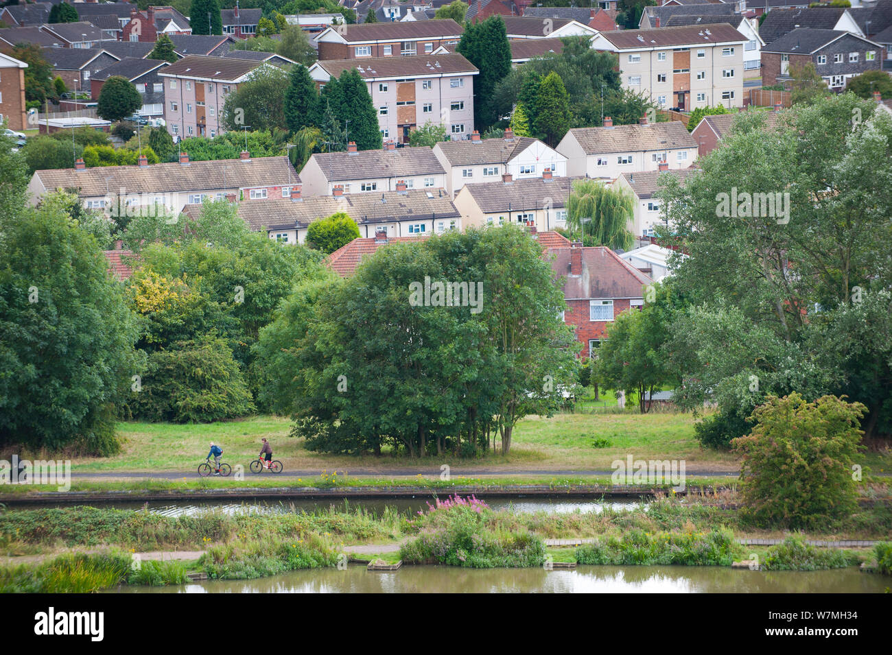 Bumble Hole Nature Reserve, Sandwell, West Midlands, England, UK, July ...