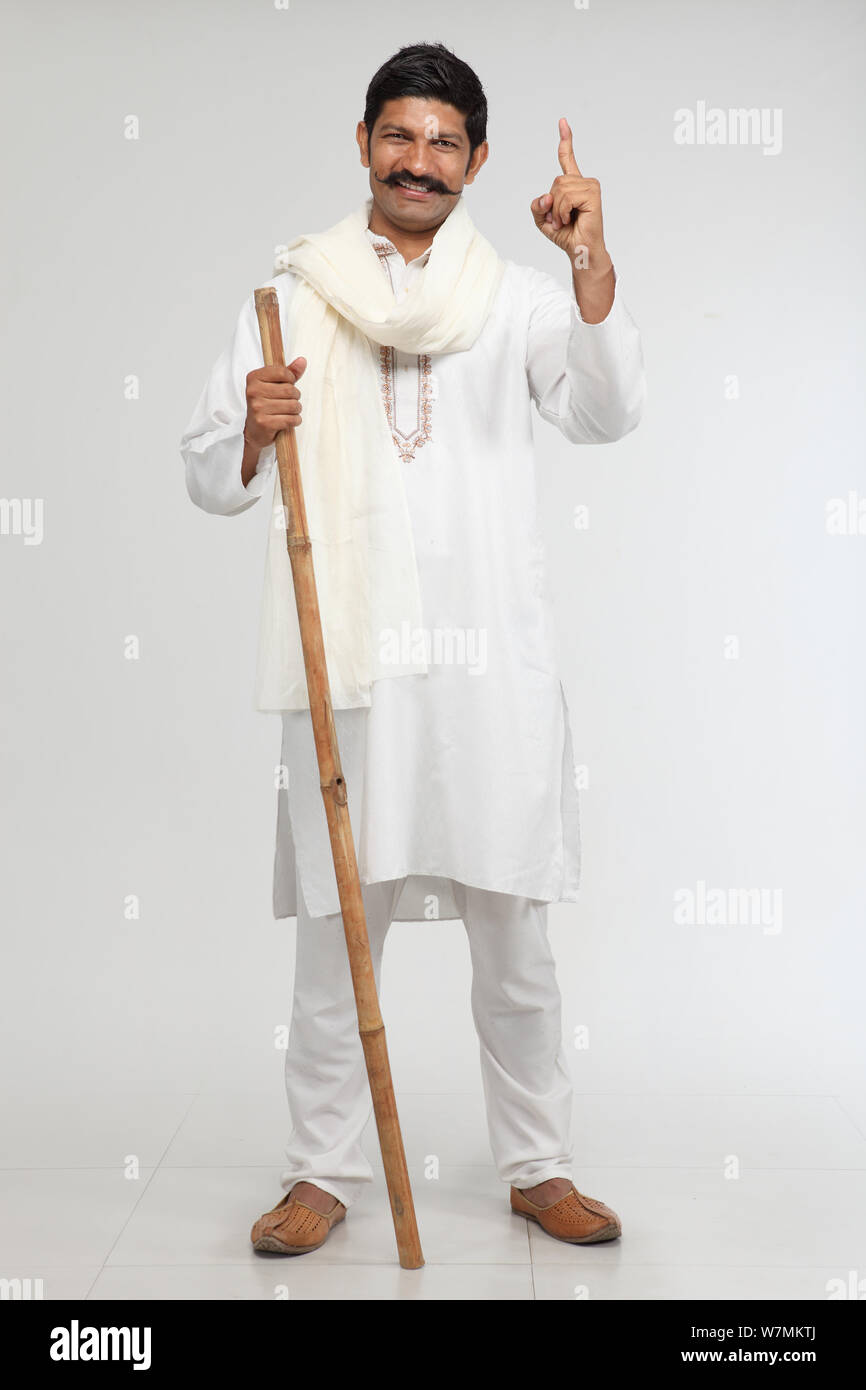 Hand holding pointing stick hi-res stock photography and images - Alamy