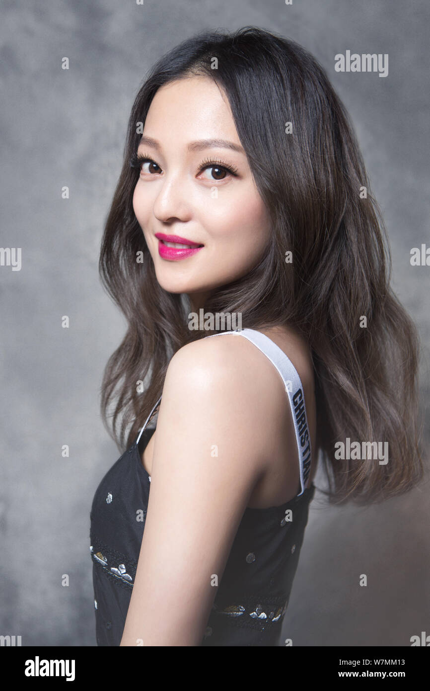 Taiwanese singer and actress Angela Chang poses for portrait photos ...
