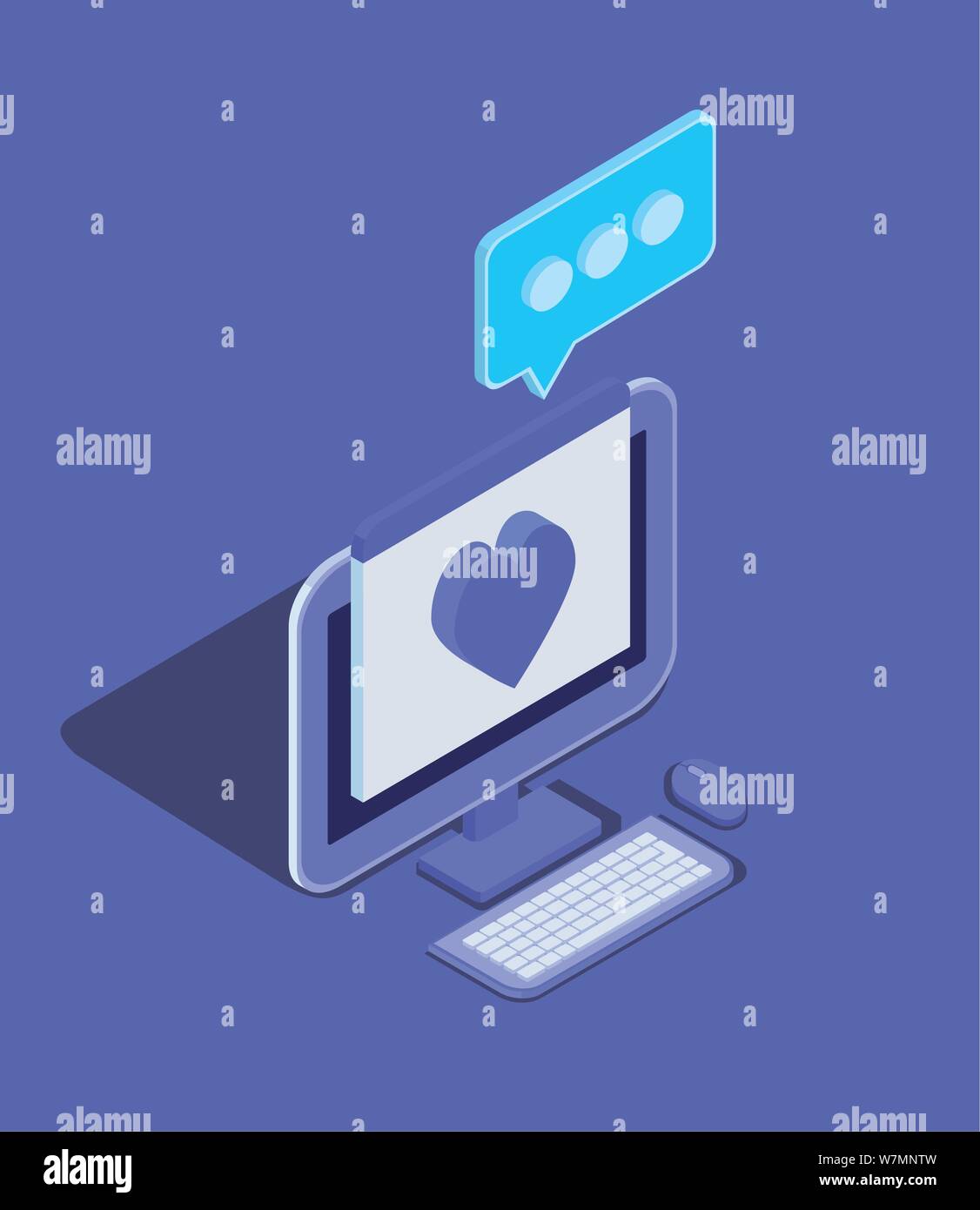 desktop computer technology device icon Stock Vector Image & Art - Alamy