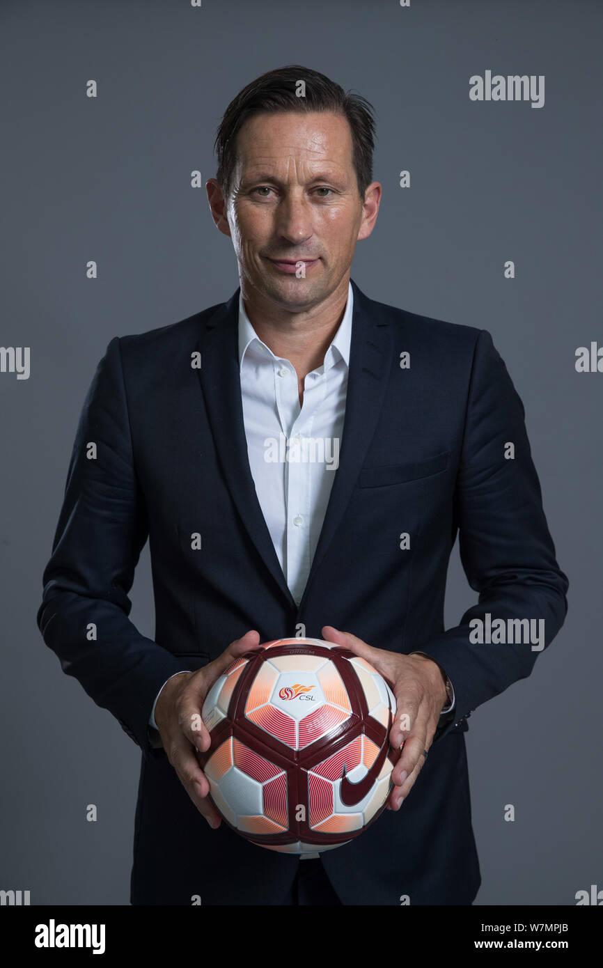 Portrait of head coach Roger Schmidt of Beijing Sinobo Guoan F.C. for ...