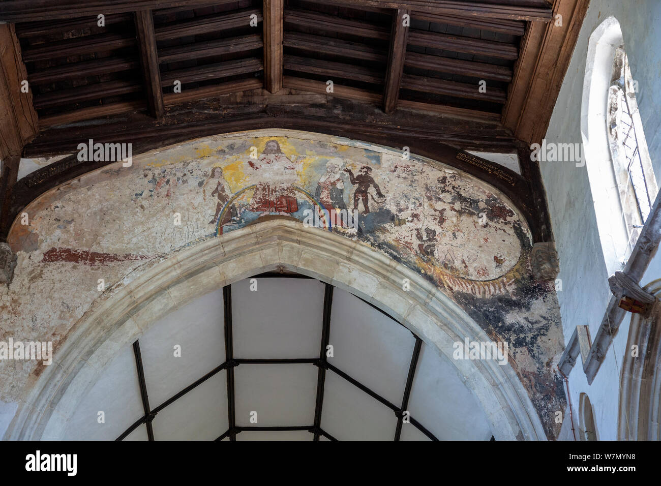 Suffolk doom interior parish church hi-res stock photography and images ...