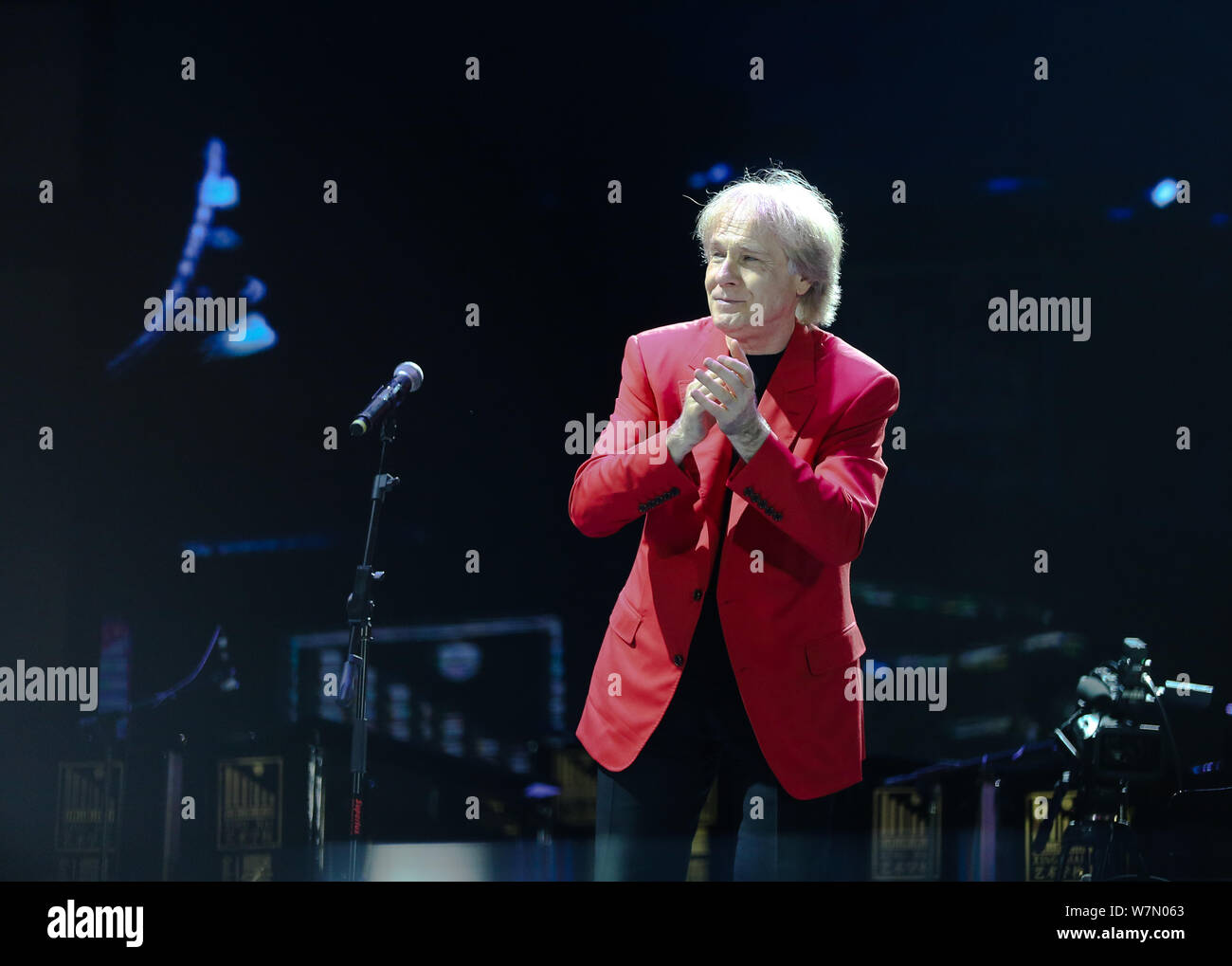 French pianist Richard Clayderman performs at his 40th anniversary ...