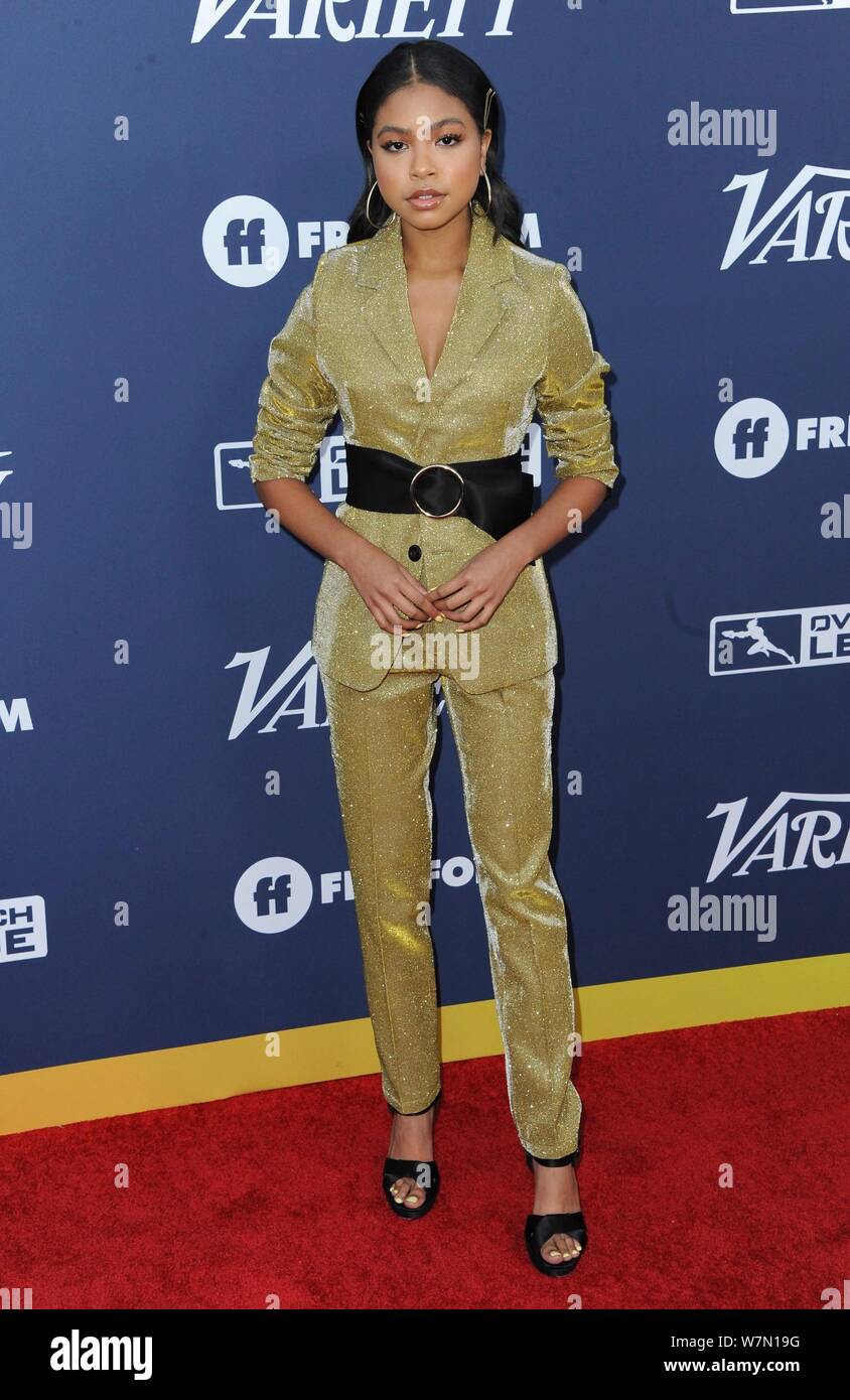 Los Angeles, CA. 6th Aug, 2019. Navia Robinson at arrivals for Power of ...
