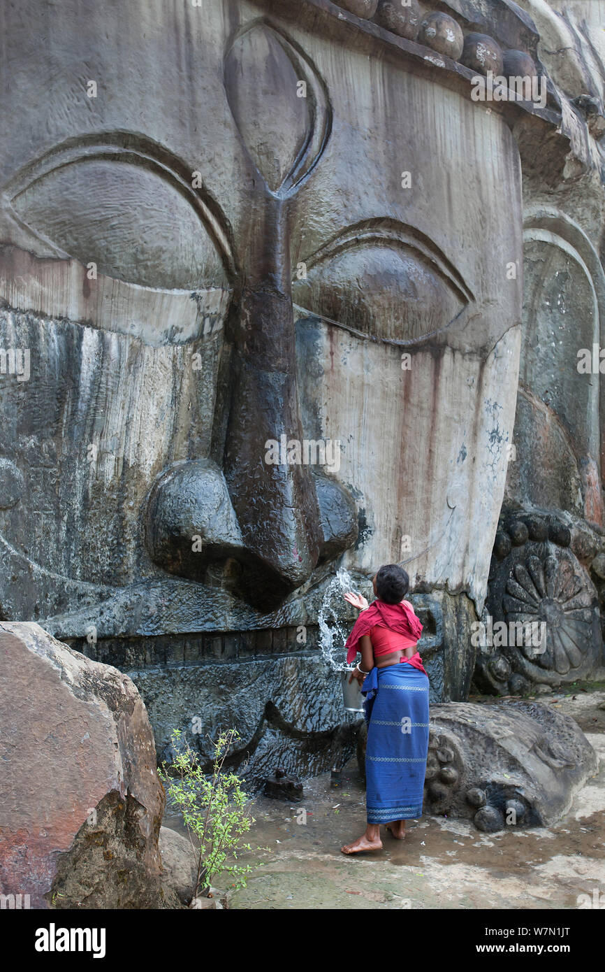 Ancient carving on rock hi-res stock photography and images - Alamy