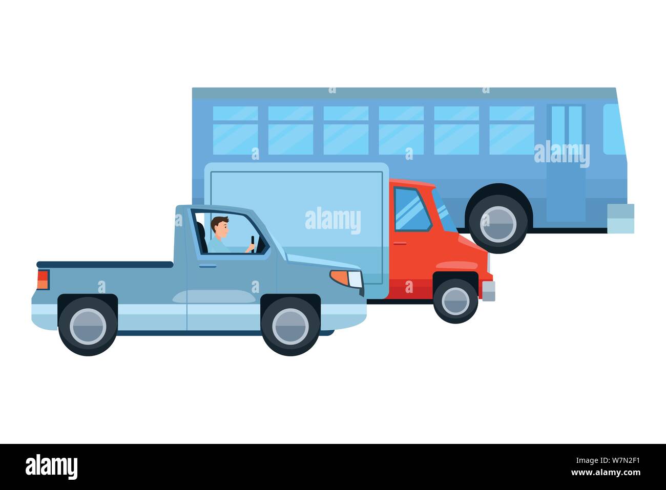 Transport and vehicles riding cartoon Stock Vector Image & Art - Alamy