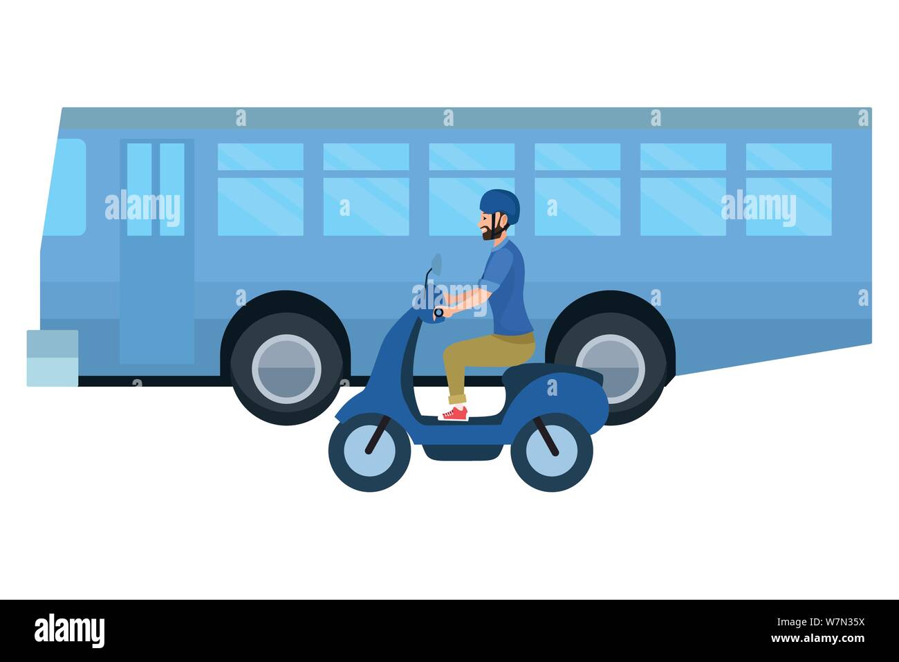 Transport and vehicles riding cartoon Stock Vector Image & Art - Alamy