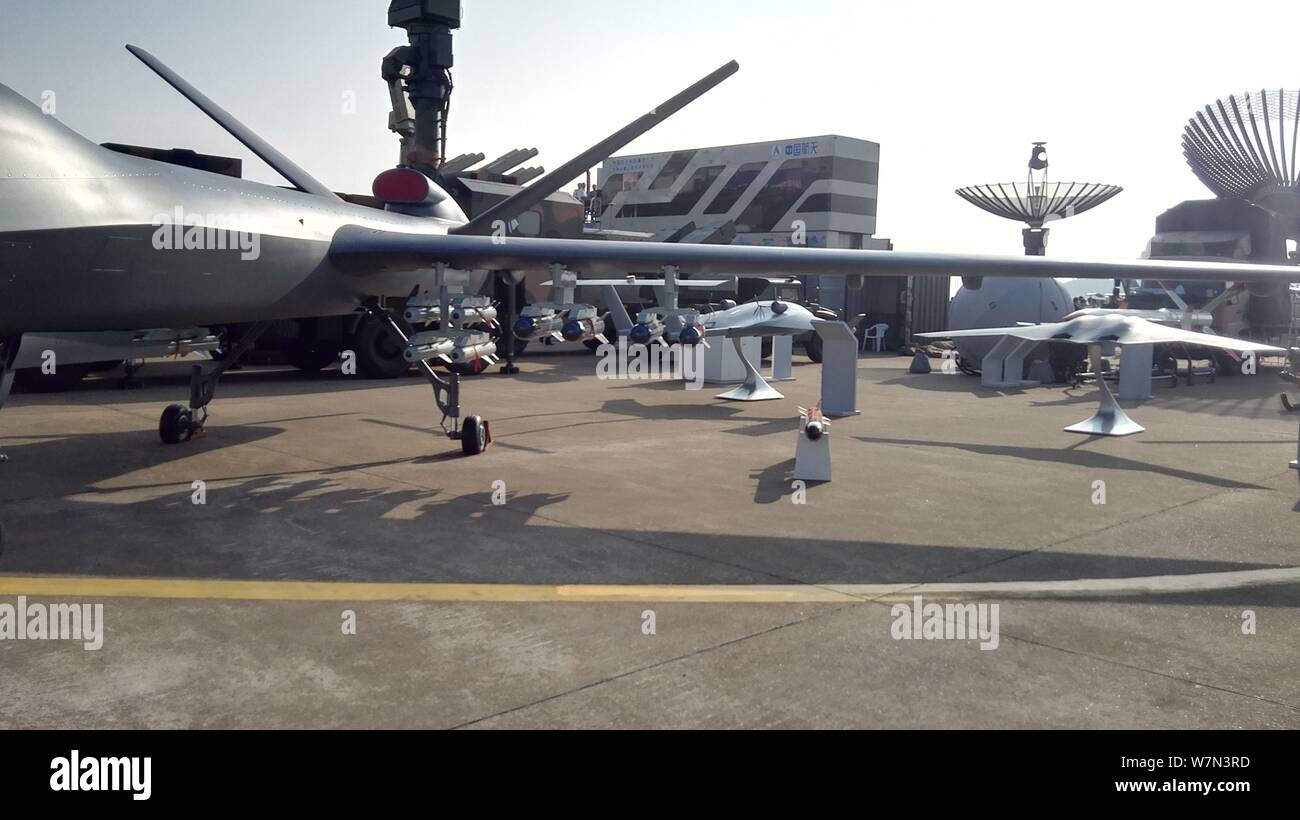 --FILE--A Chinese-made CH-5 (Caihong-5 or Rainbow 5) reconnaissance and ...