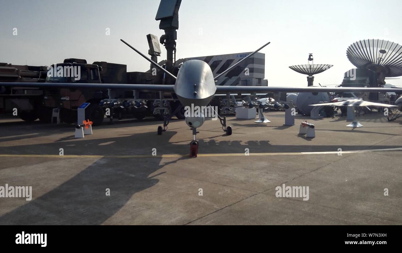 --FILE--A Chinese-made CH-5 (Caihong-5 or Rainbow 5) reconnaissance and ...