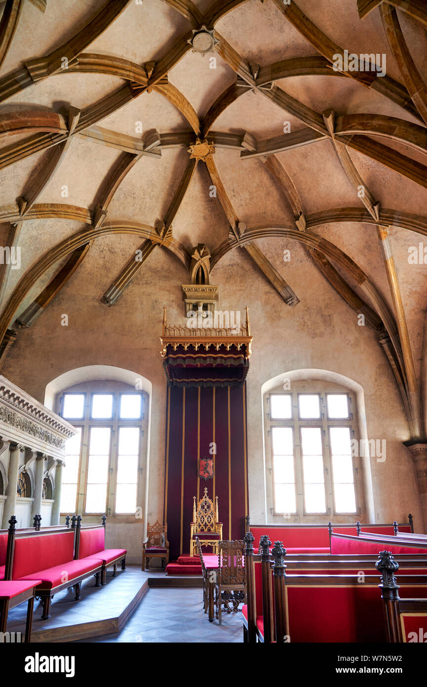 Prague castle room hi-res stock photography and images - Alamy