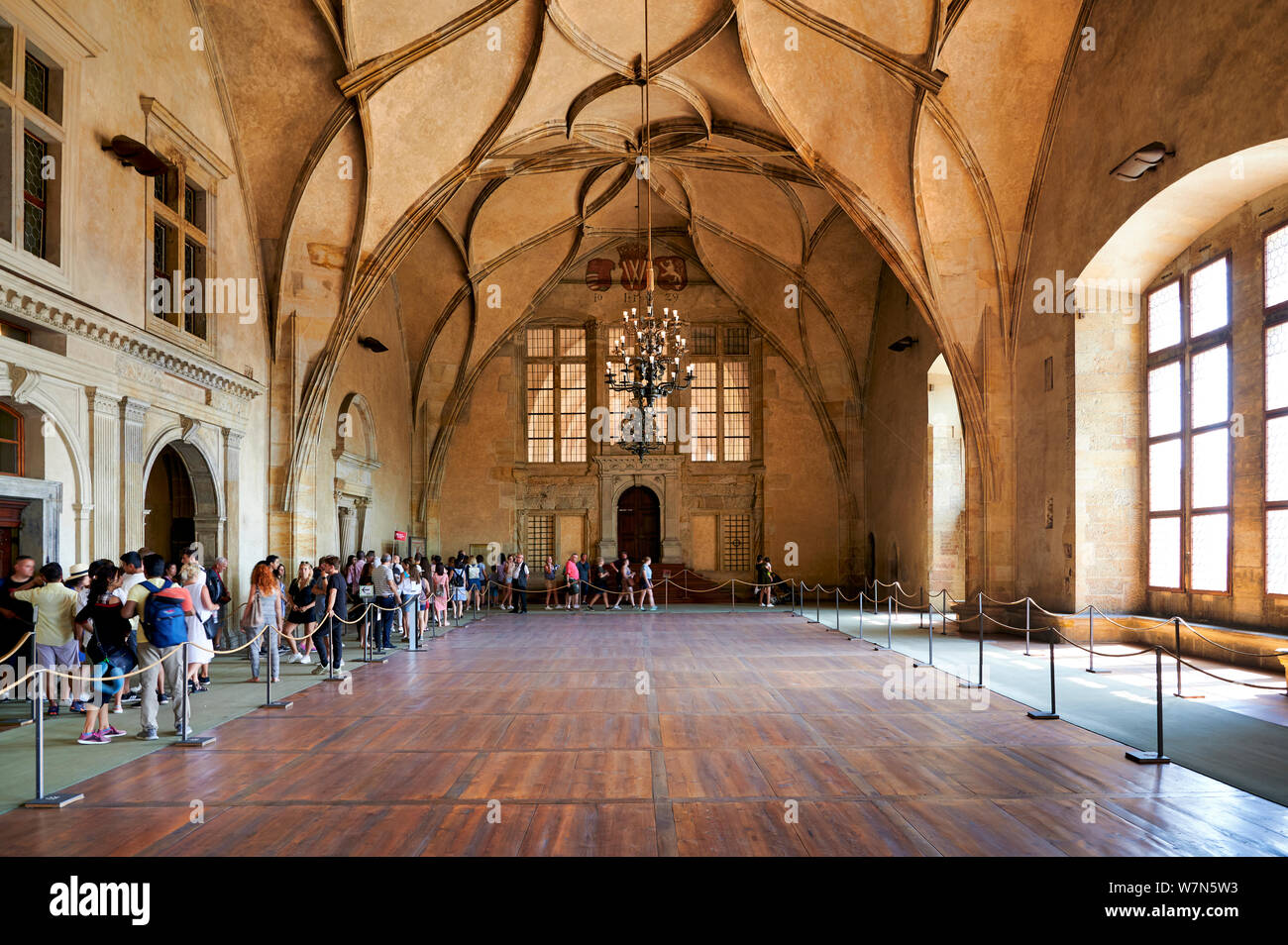Prague castle interior hi-res stock photography and images - Alamy
