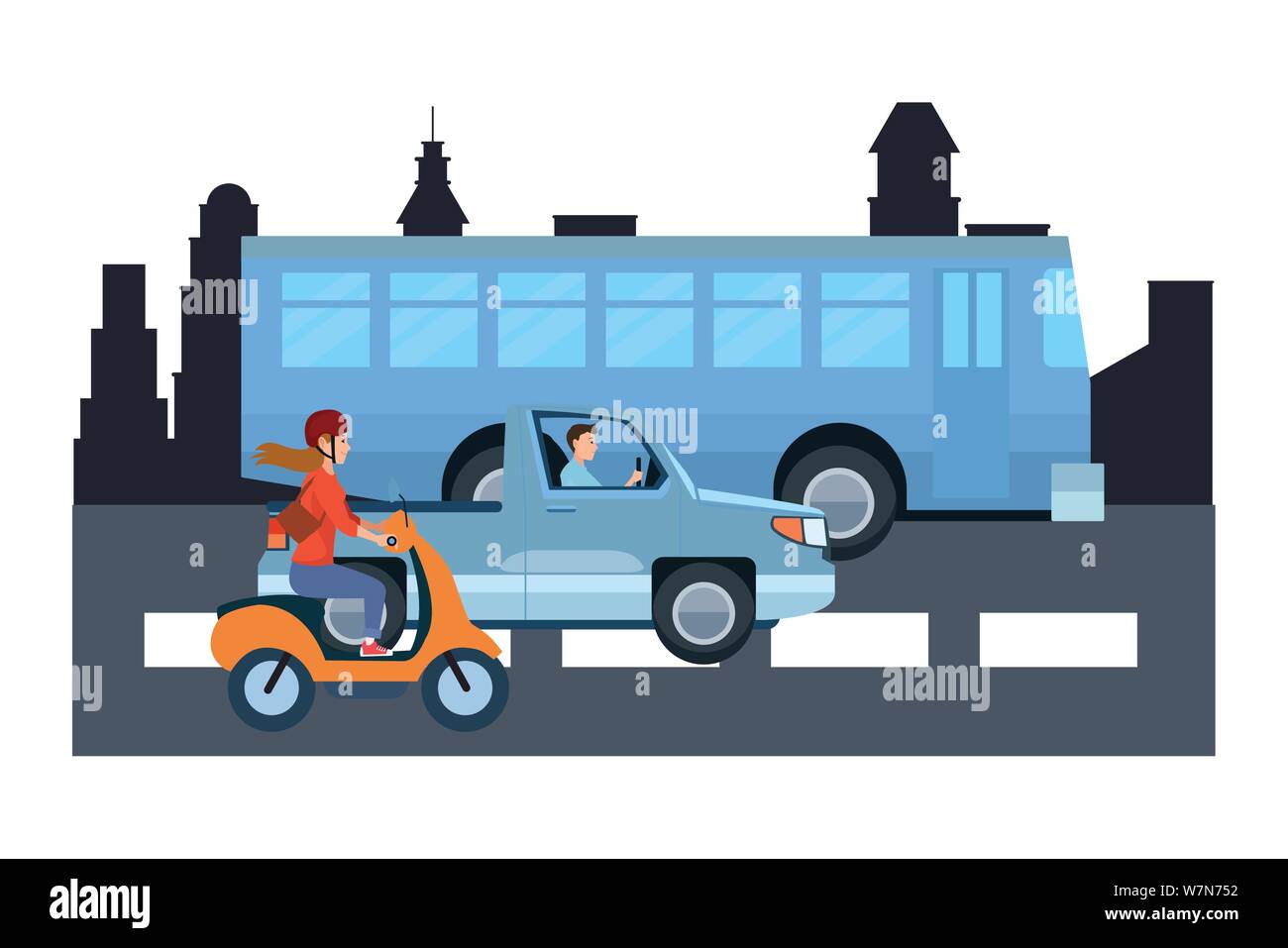 Summer drivers Stock Vector Images - Alamy