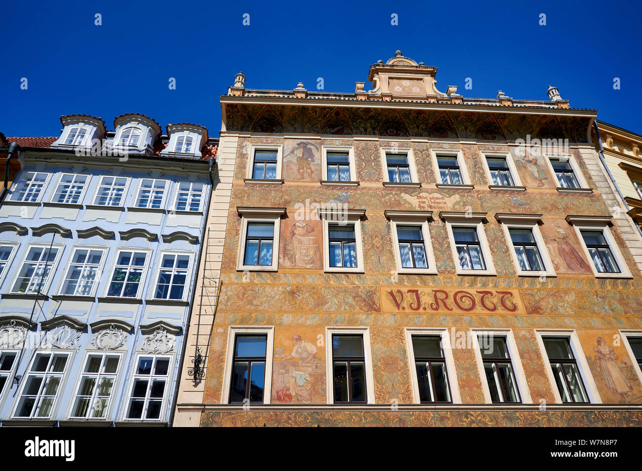 Prague historic landmarks hi-res stock photography and images - Alamy