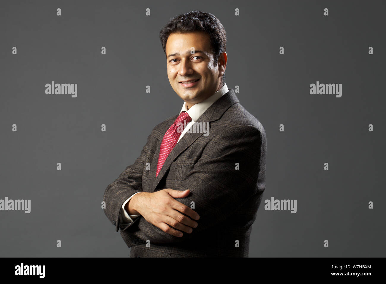 Boss Crossed Arms Employee High Resolution Stock Photography and Images ...