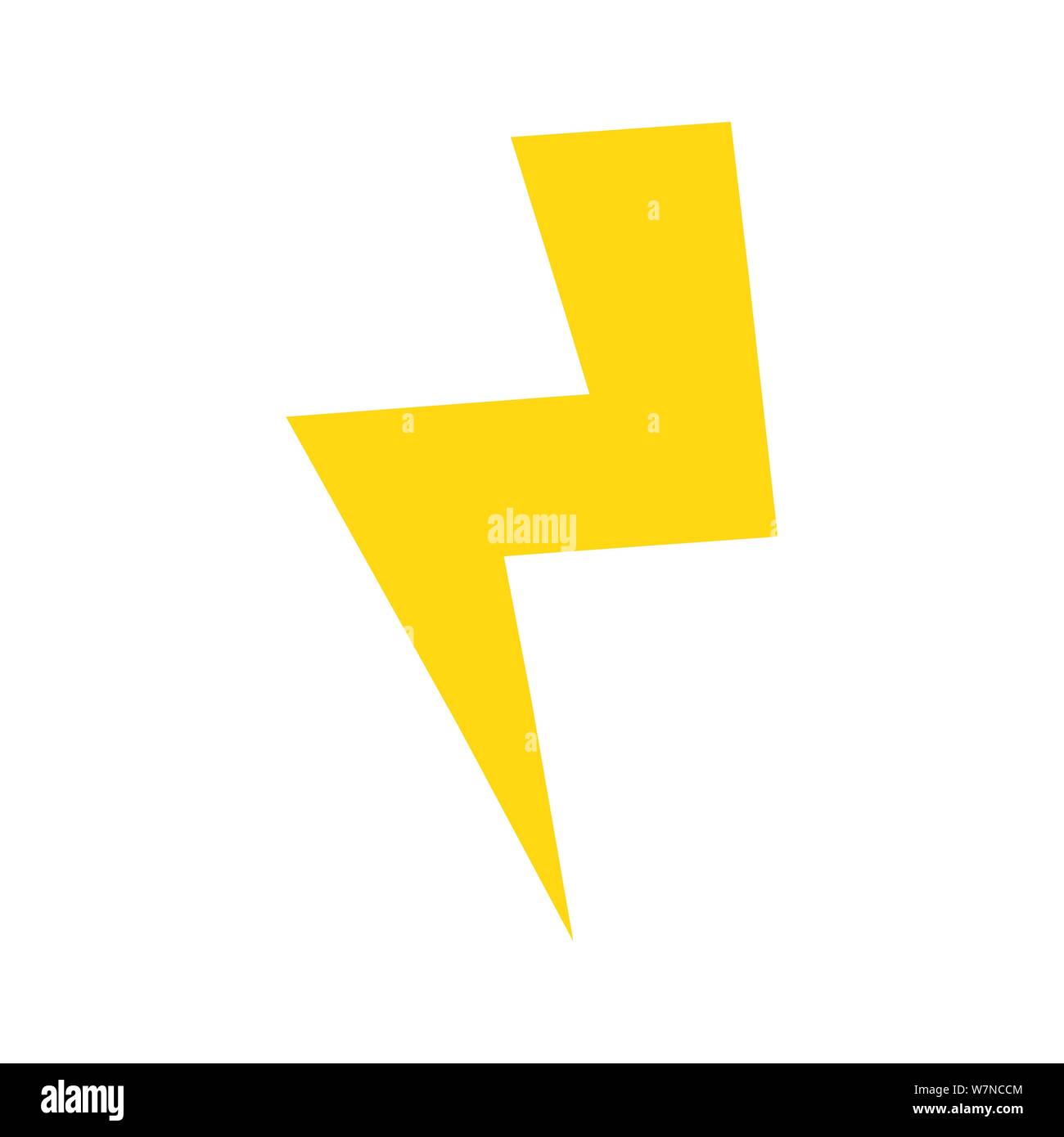 thunder ray power pop art style vector illustration design Stock Vector ...