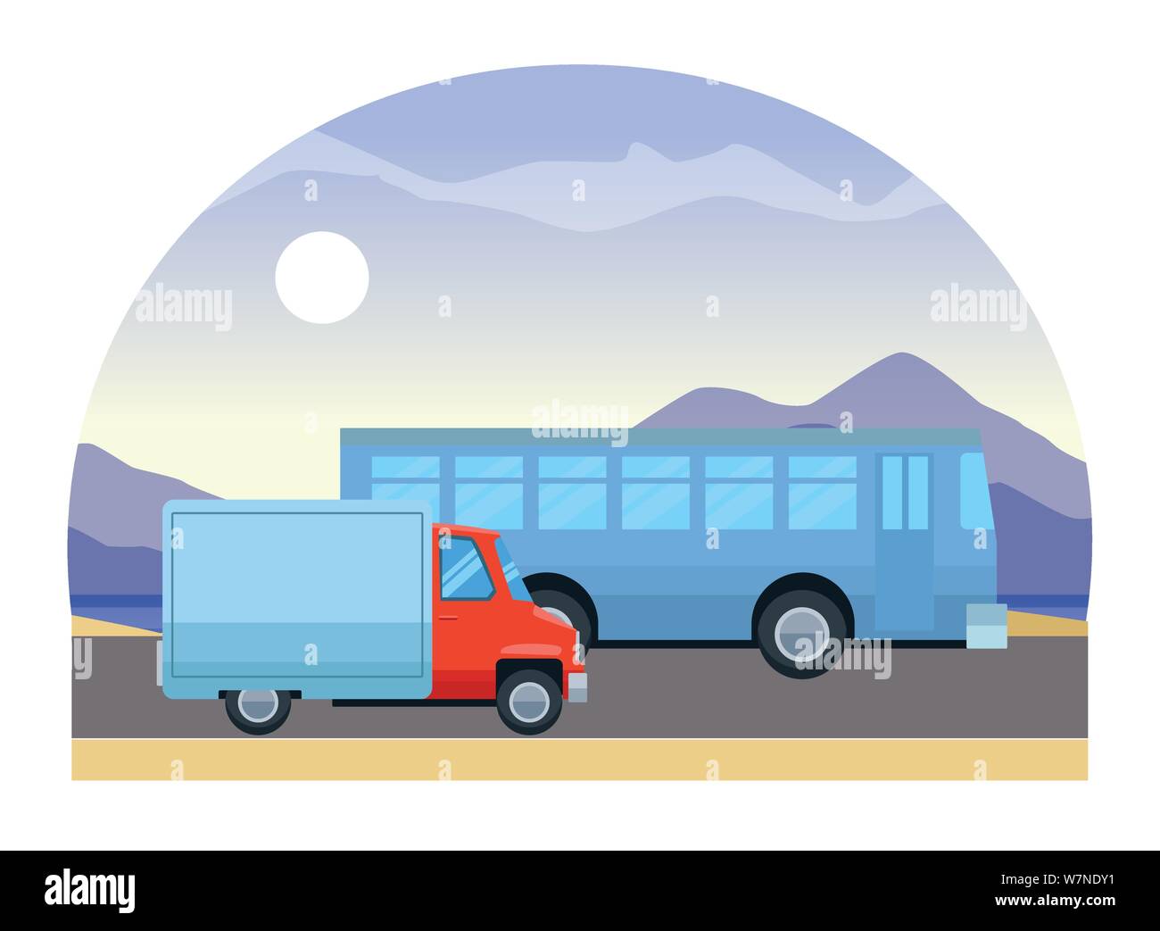 Transport and vehicles riding cartoon Stock Vector Image & Art - Alamy