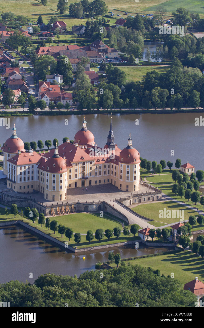 Moritzburg castle aerial hi-res stock photography and images - Alamy