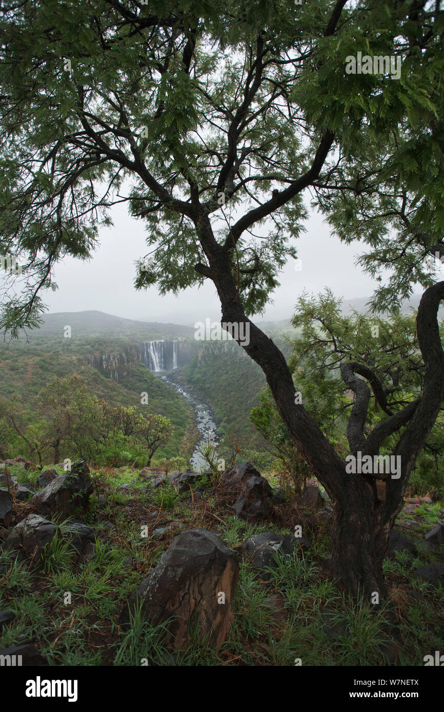 Mooi River Falls in Hidden Valley, KwaZulu-Natal, South Africa, October ...