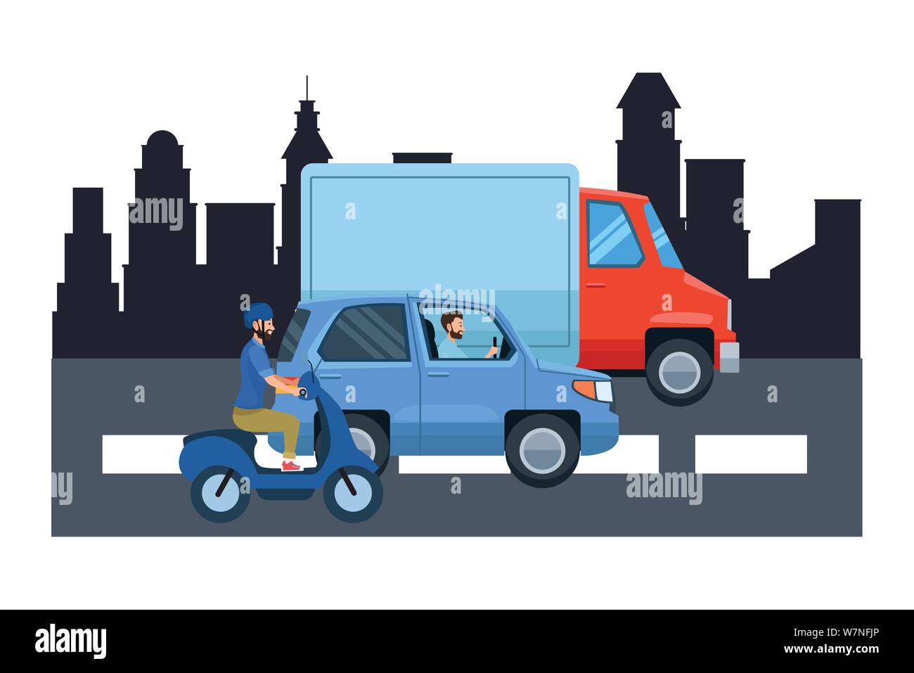 Summer drivers Stock Vector Images - Alamy