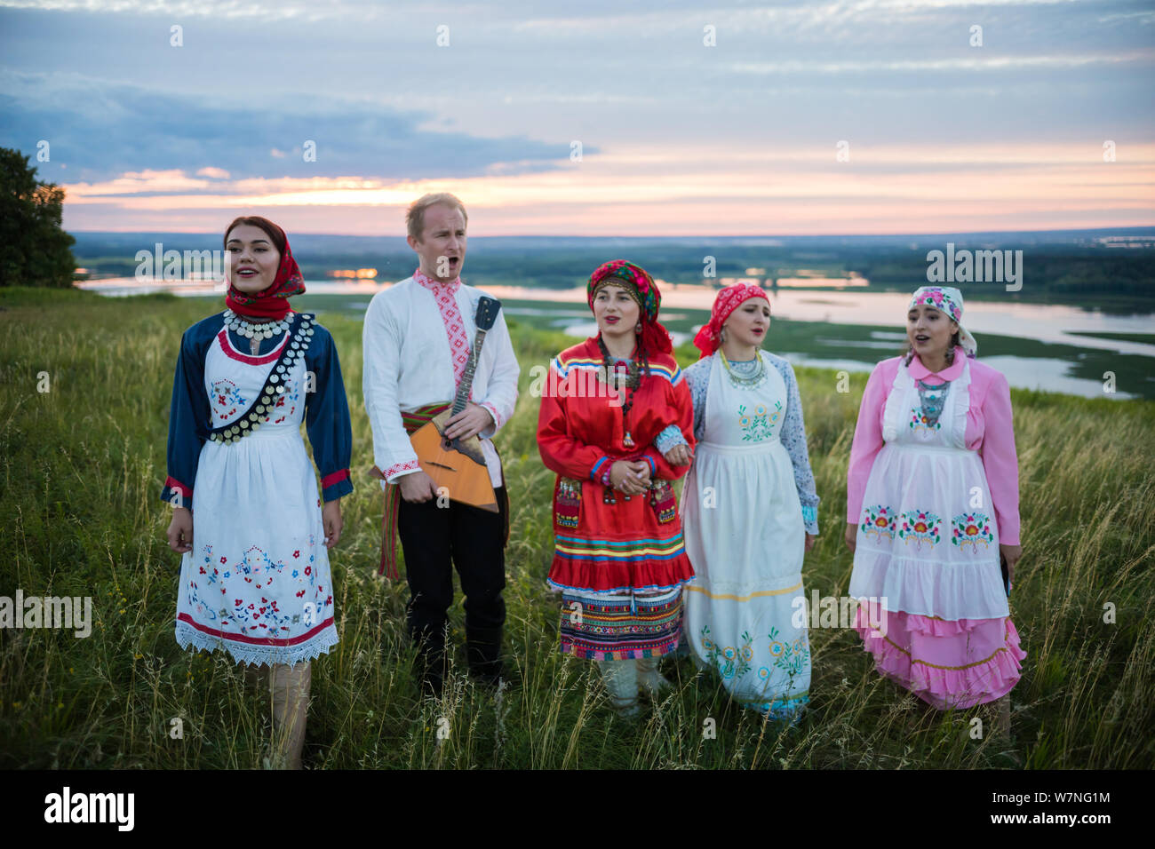 Mari People Russia