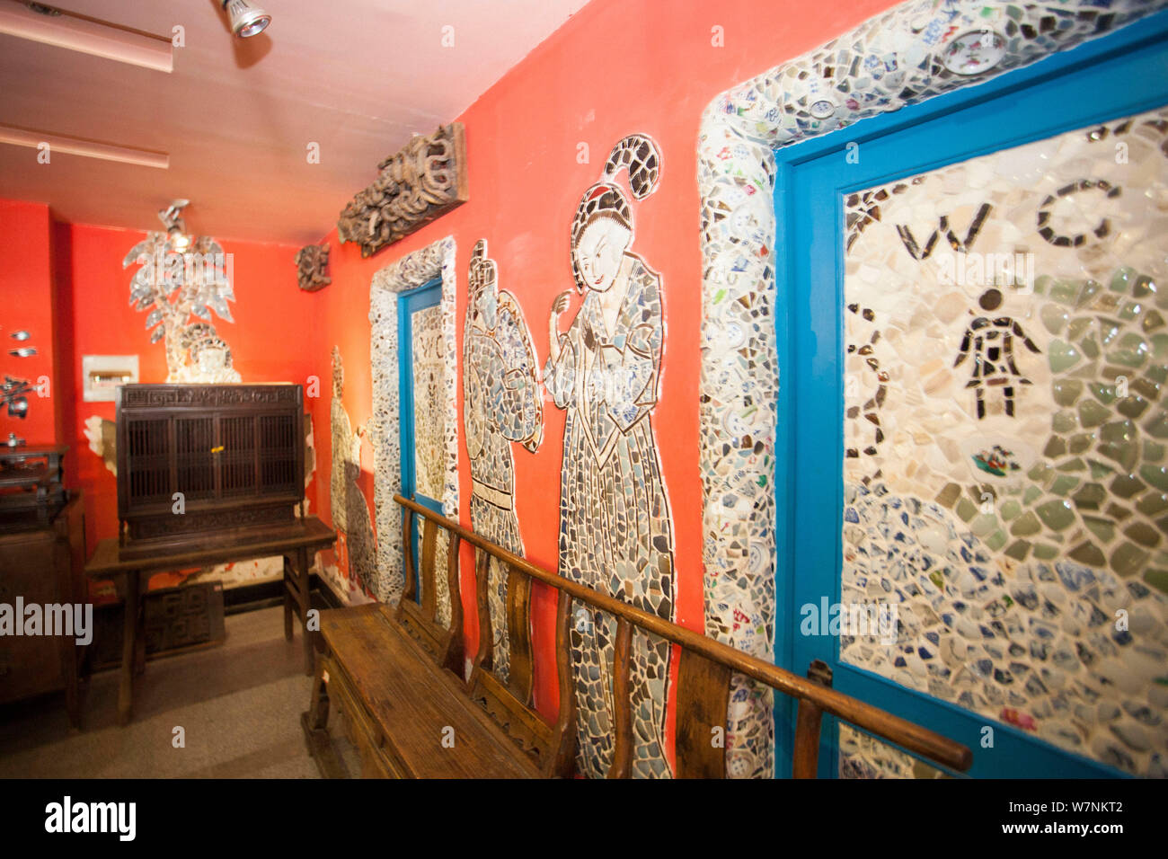 --FILE--Interior view of the museum, also known as China's Porcelain ...